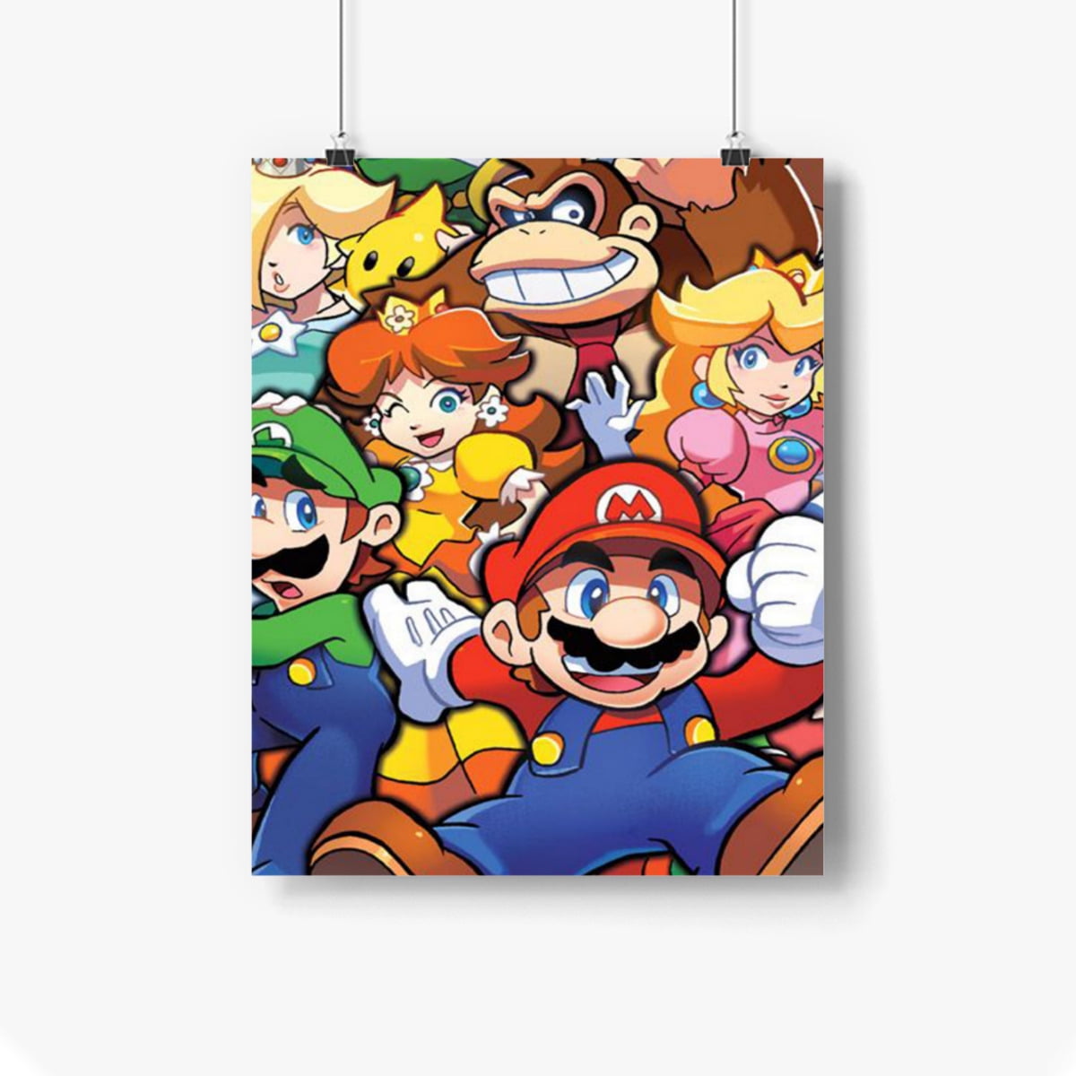 Super Mario Poster Holiday Bedroom Decor Prints Living Room Office ...