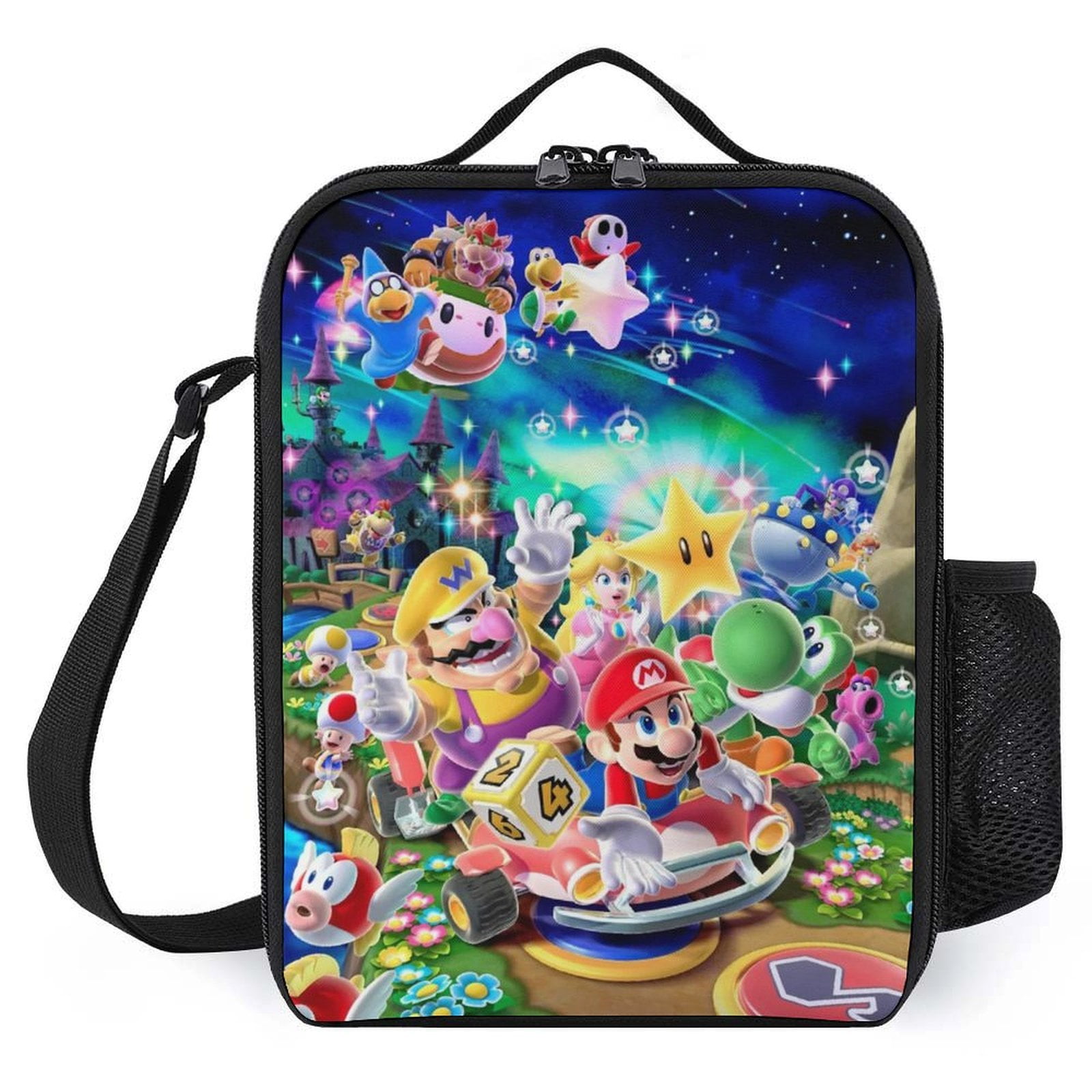 Super Mario Poster Lunch Bag Portable Thermal Insulation And Cold ...
