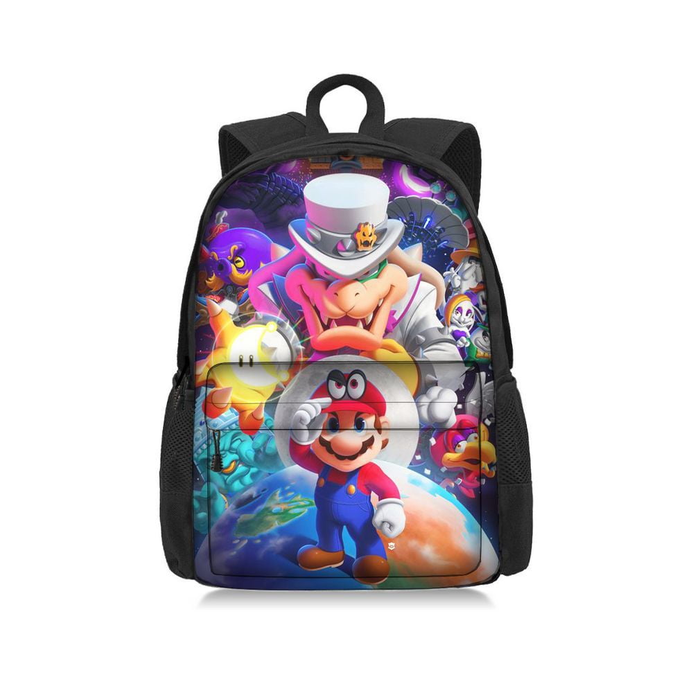 Super Mario Primary School Backpack ,Cartoon Anime Backpack, Mario ...
