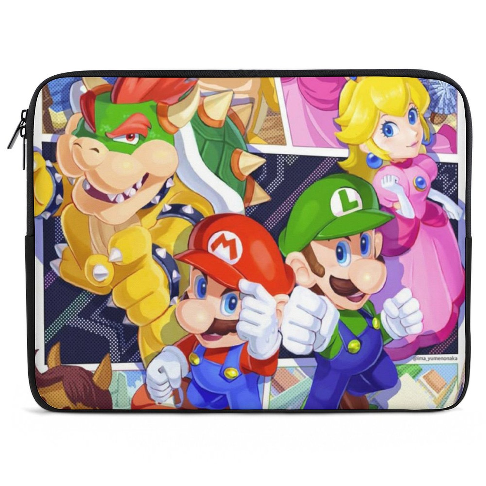 Super Mario Princess Laptop Sleeve Lightweight Computer Cover Bag ...