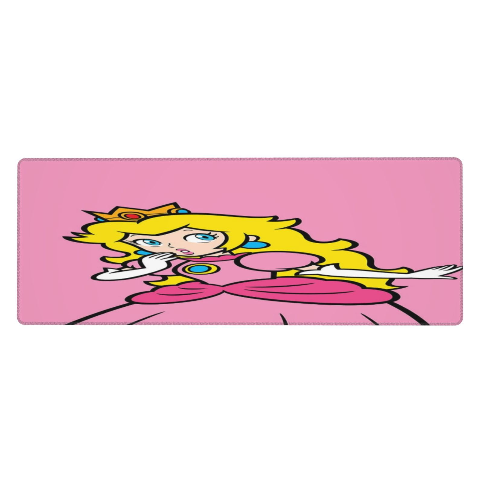 Super Mario Princess Mouse Pad Desk Mat Large Keyboard Pad Non-Slip ...