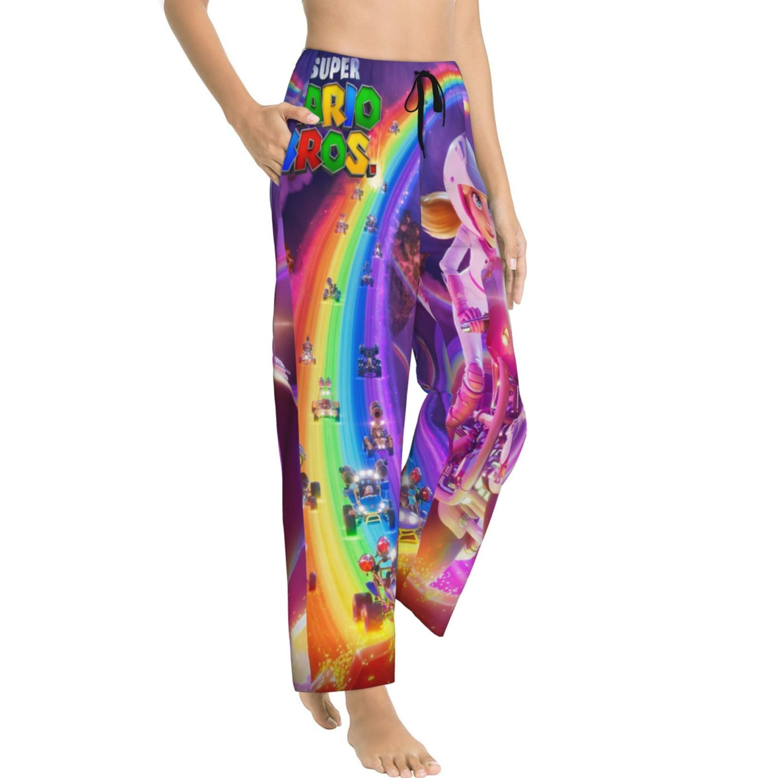 Super Mario Princess Pajama Pants for Women Cartoon Pajama Pants All ...