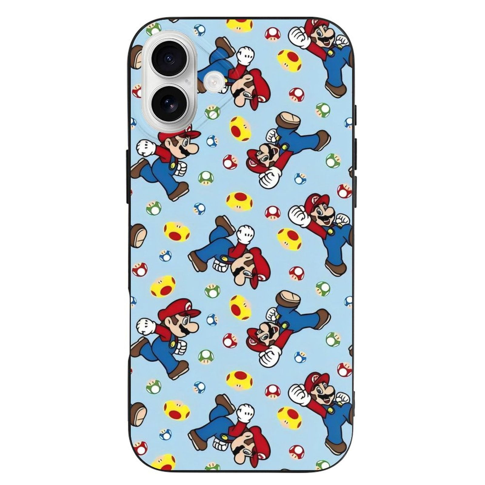 Super Mario Princess Peach Cartoon Phone Case for iPhone 16 Phone Case ...