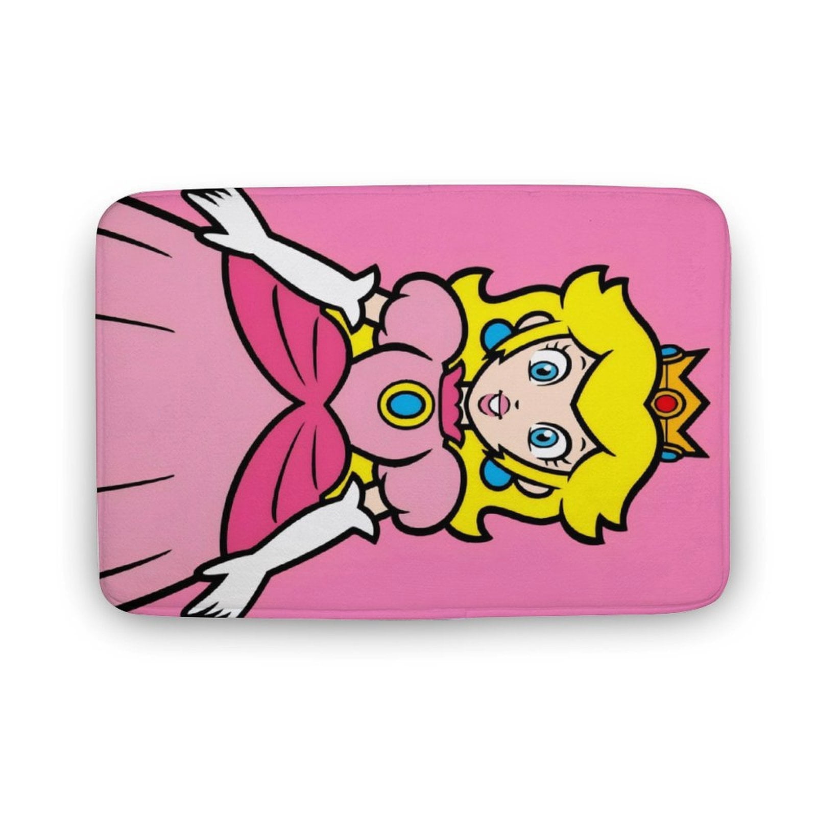 Super Mario Princess Peach Cartoon home bedroom floor mat bathroom ...