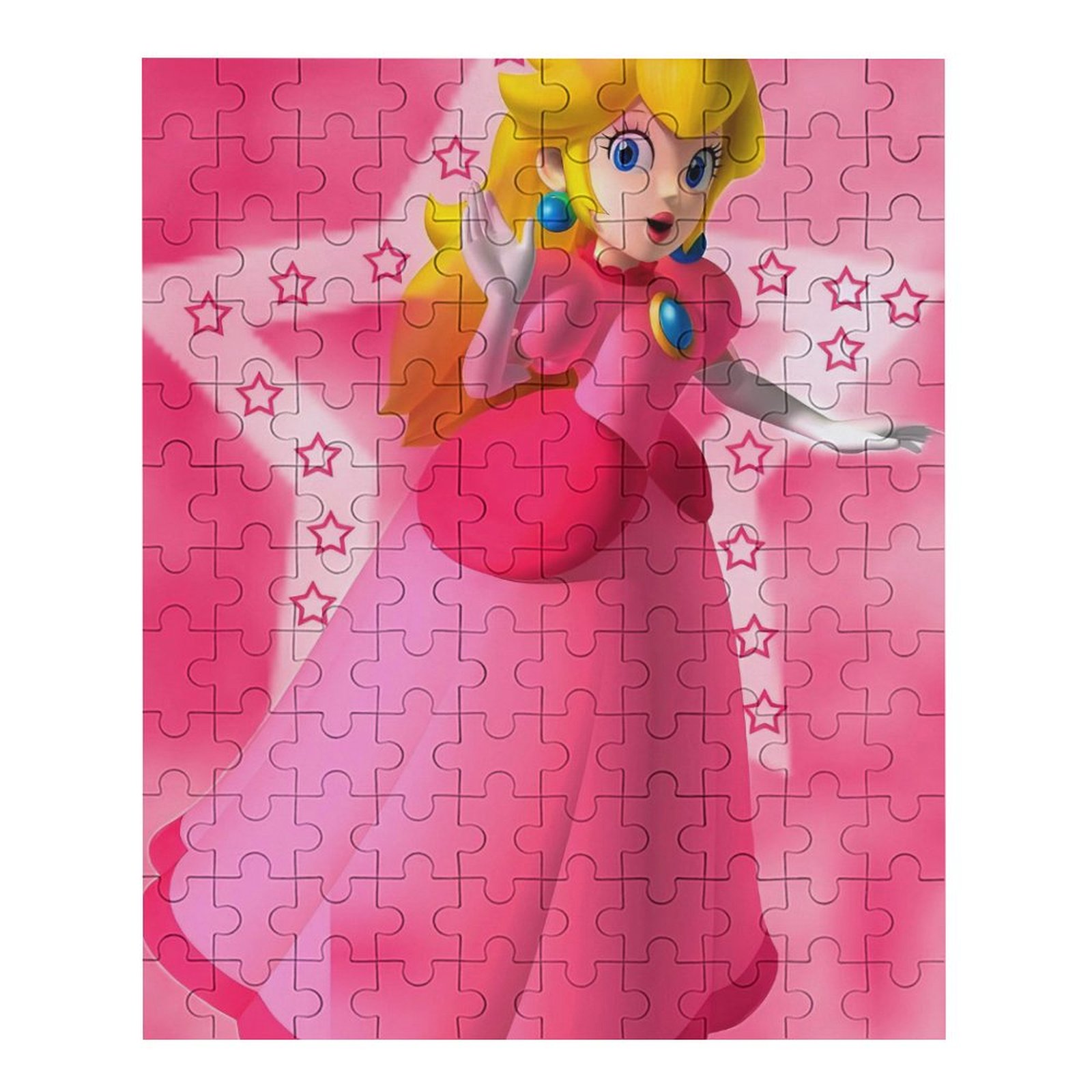 Super Mario Princess Peach Christmas Jigsaw Puzzles Interlocking ...