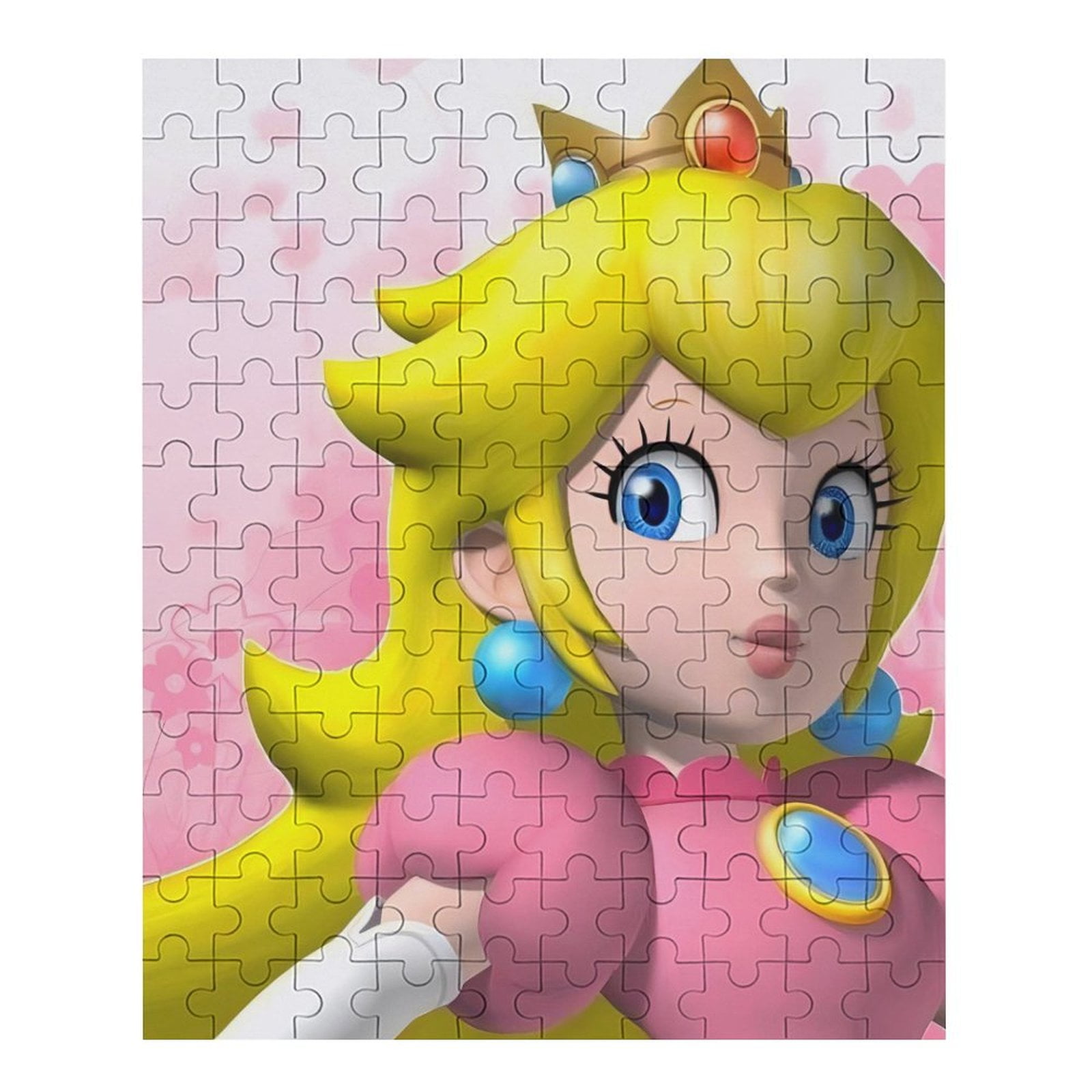 Super Mario Princess Peach Christmas Jigsaw Puzzles Interlocking ...