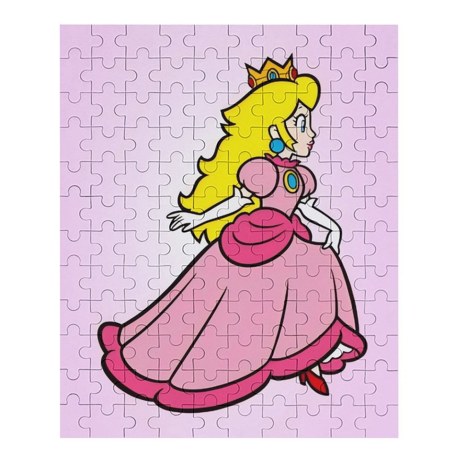 Super Mario Princess Peach Christmas Jigsaw Puzzles Interlocking ...