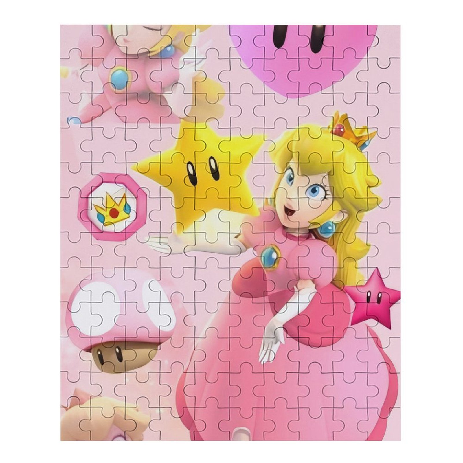 Super Mario Princess Peach Christmas Jigsaw Puzzles Interlocking ...