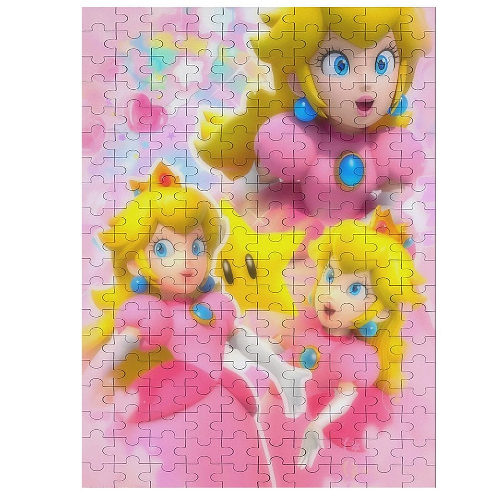 Super Mario Princess Peach Christmas Jigsaw Puzzles Interlocking ...