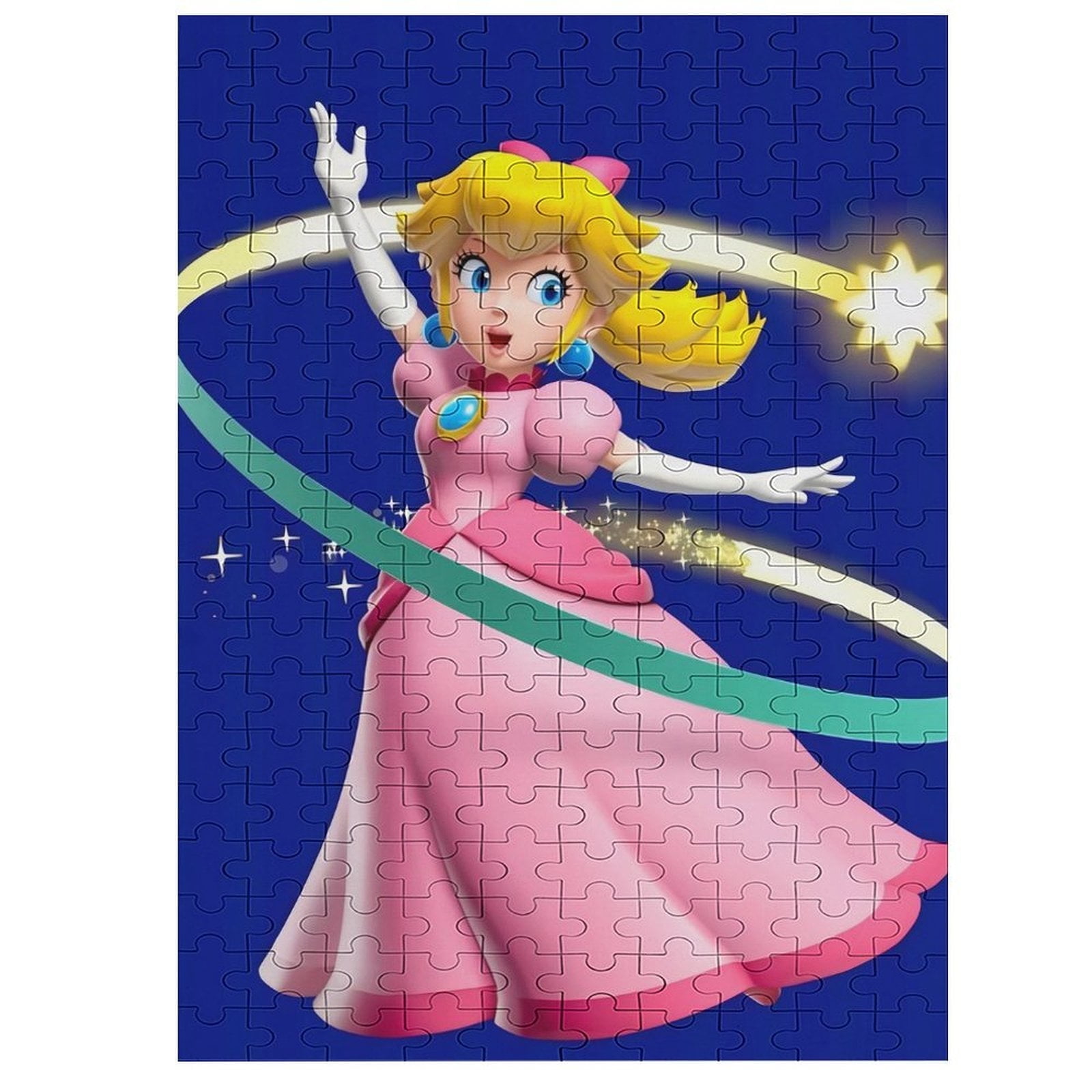 Super Mario Princess Peach Christmas Jigsaw Puzzles Interlocking ...