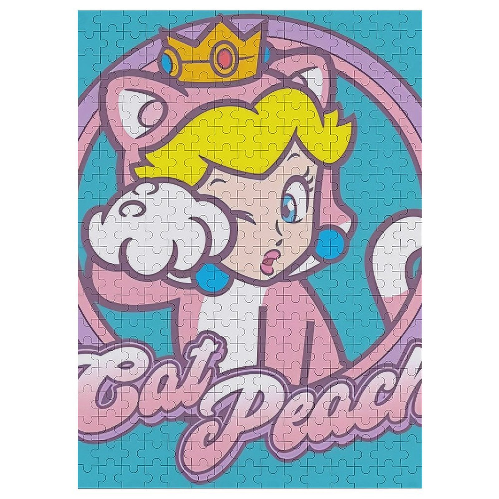 Super Mario Princess Peach Christmas Jigsaw Puzzles Interlocking ...
