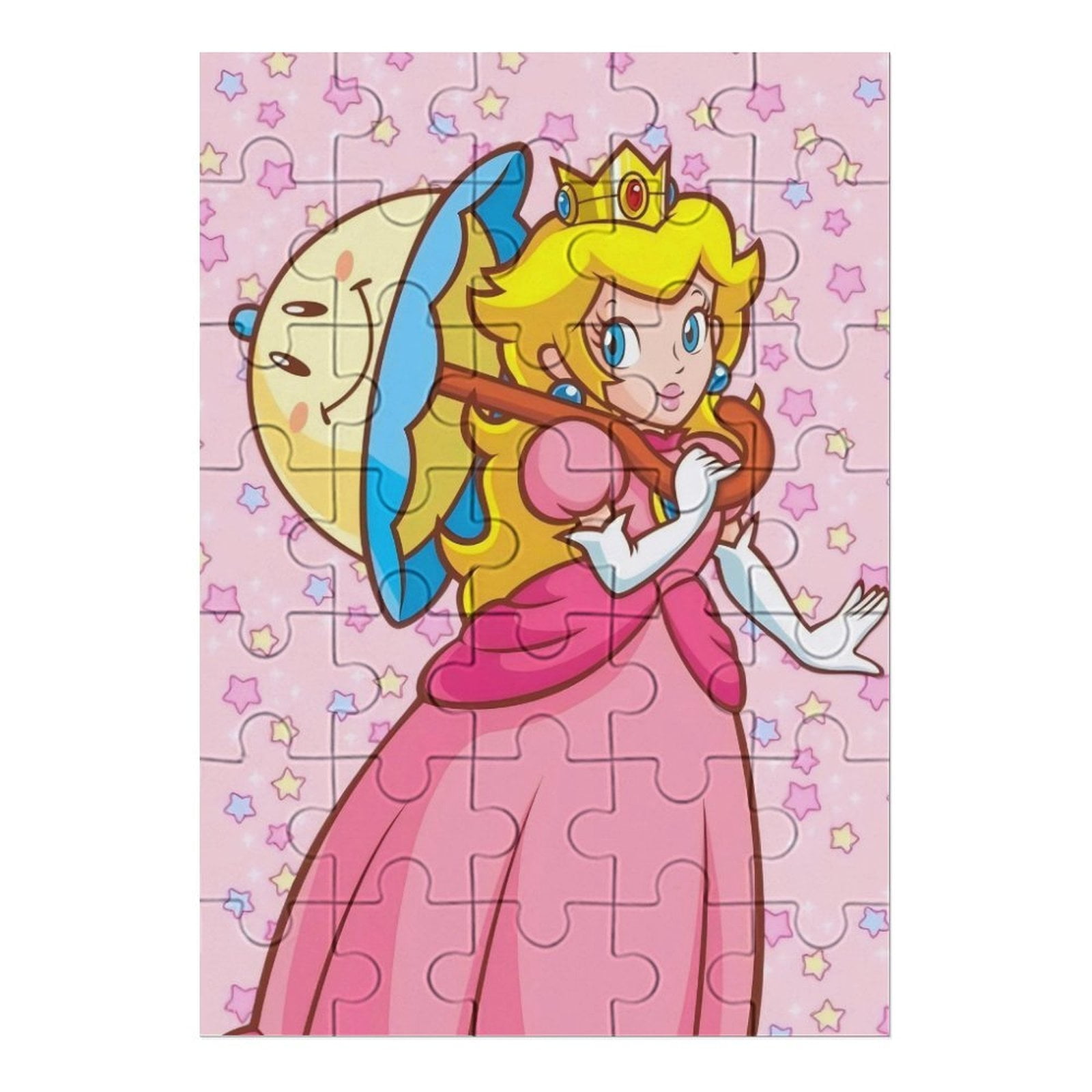 Super Mario Princess Peach Christmas Jigsaw Puzzles Interlocking ...