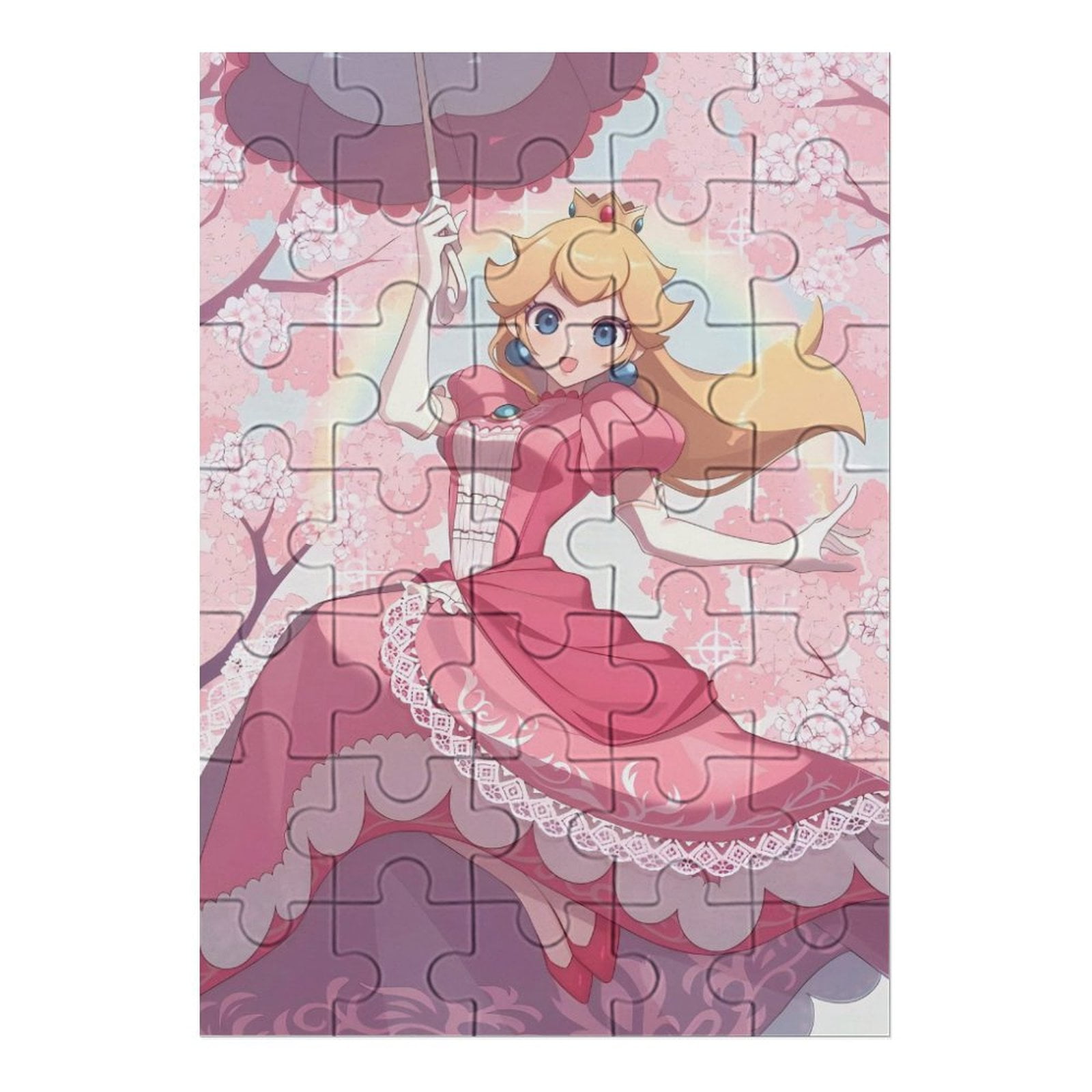 Super Mario Princess Peach Christmas Jigsaw Puzzles Interlocking ...
