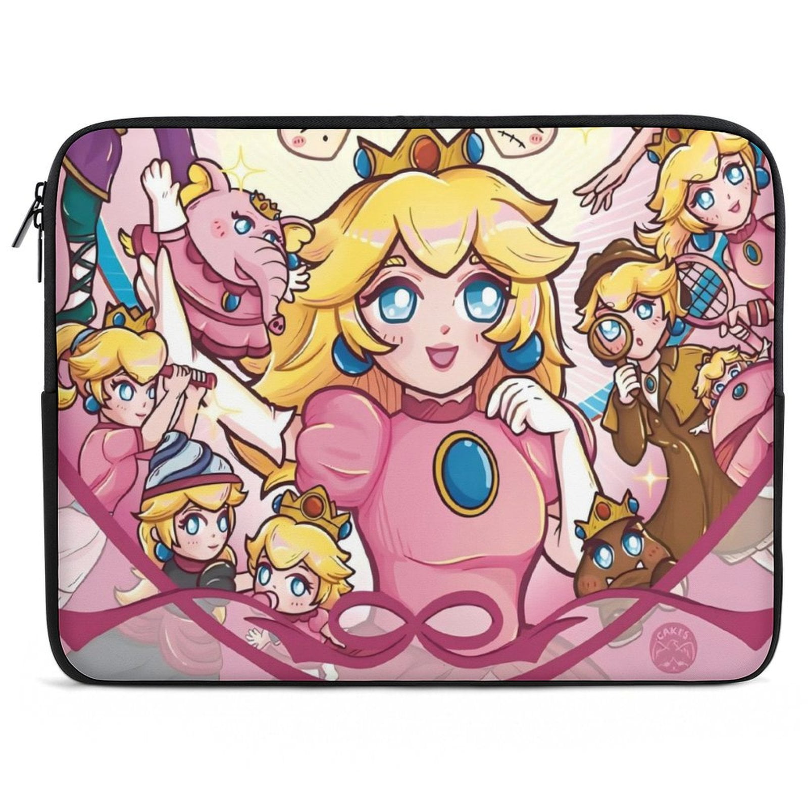 Super Mario Princess Peach Cute Laptop Sleeves 13inch - Walmart.com