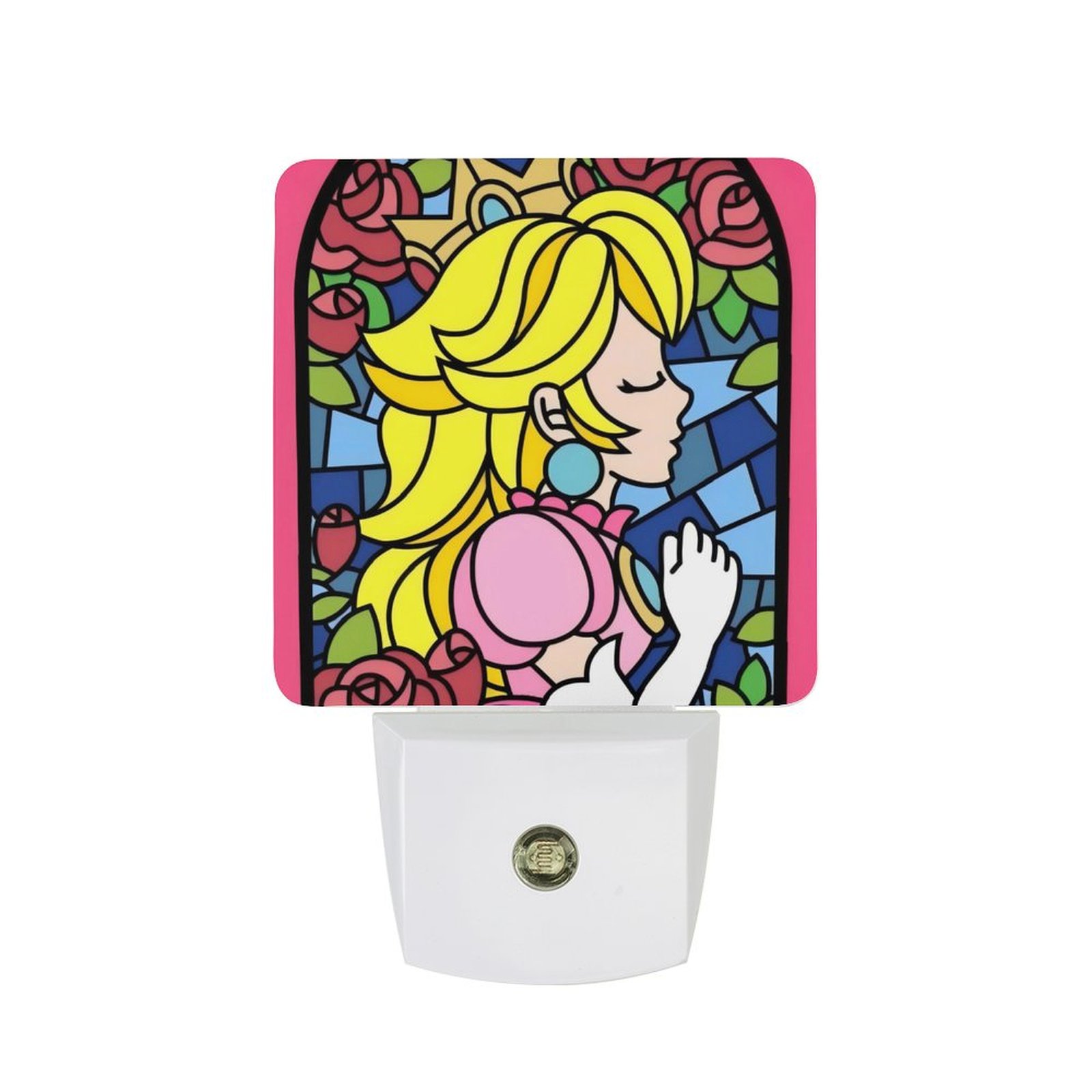 Super Mario Princess Peach Cute children's night light plug-in night ...