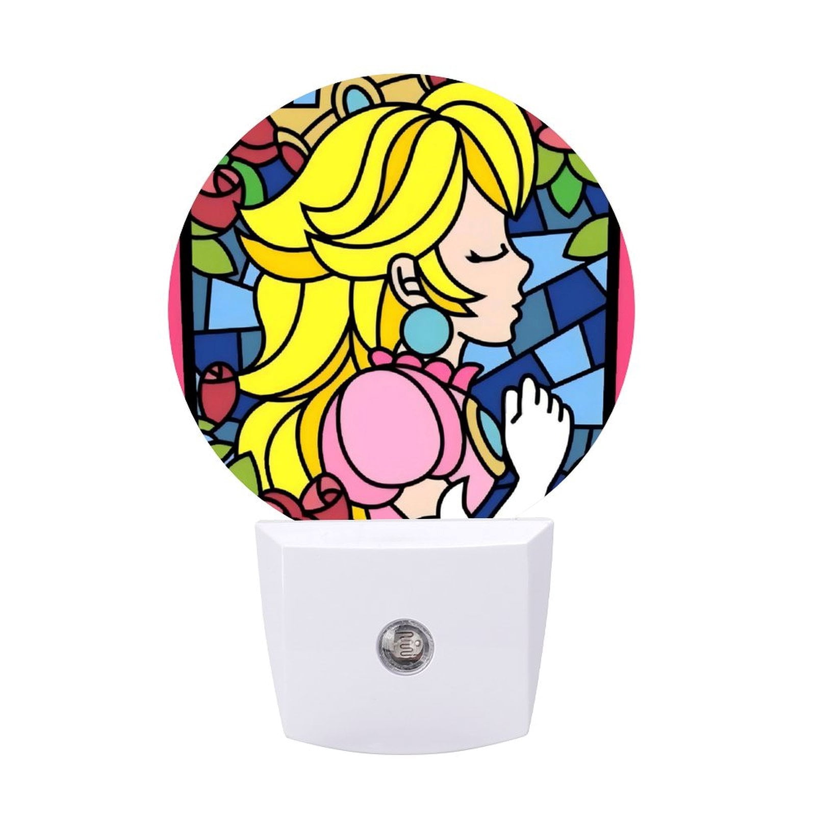 Super Mario Princess Peach Cute children's night light plug-in night ...