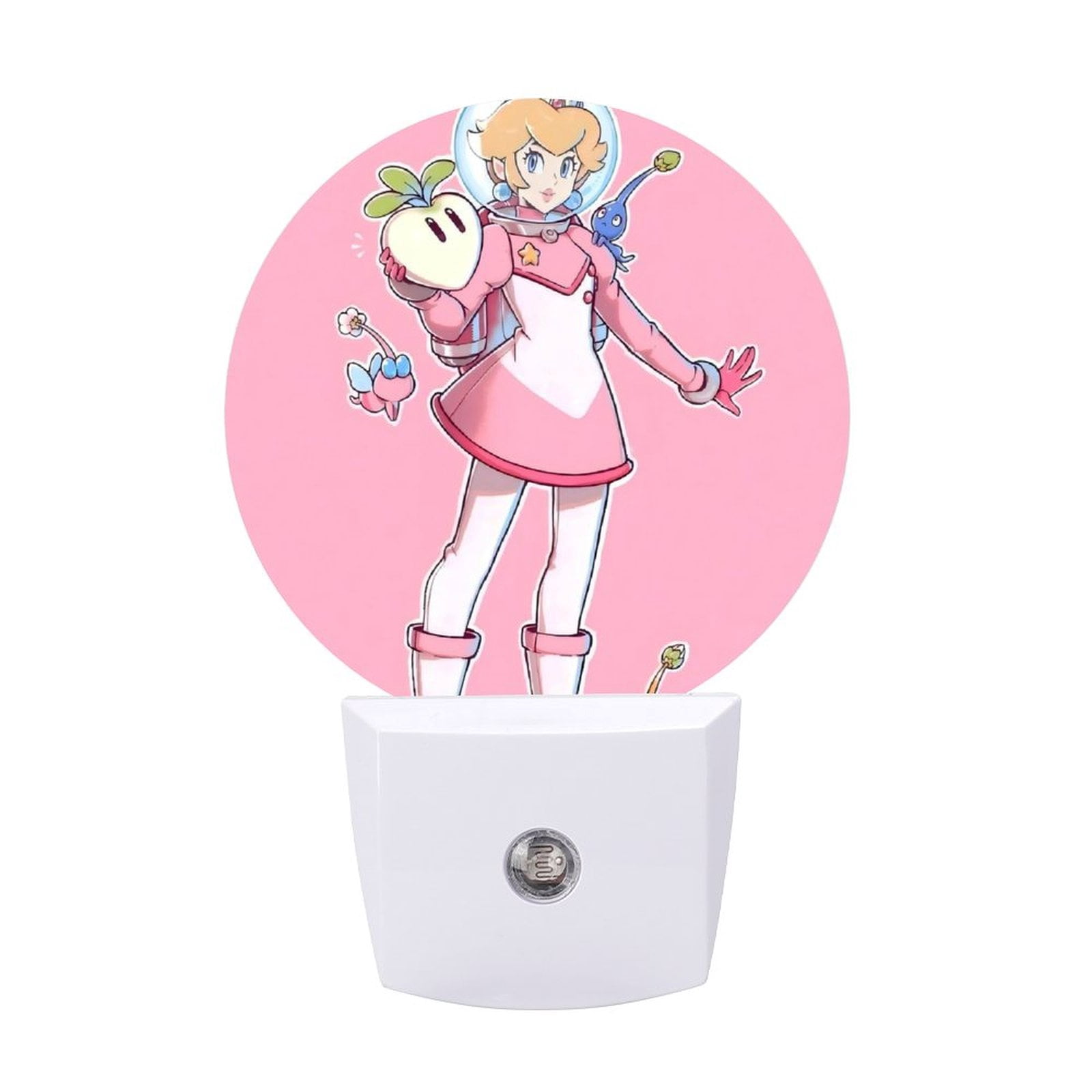 Super Mario Princess Peach Cute children's night light plug-in night ...