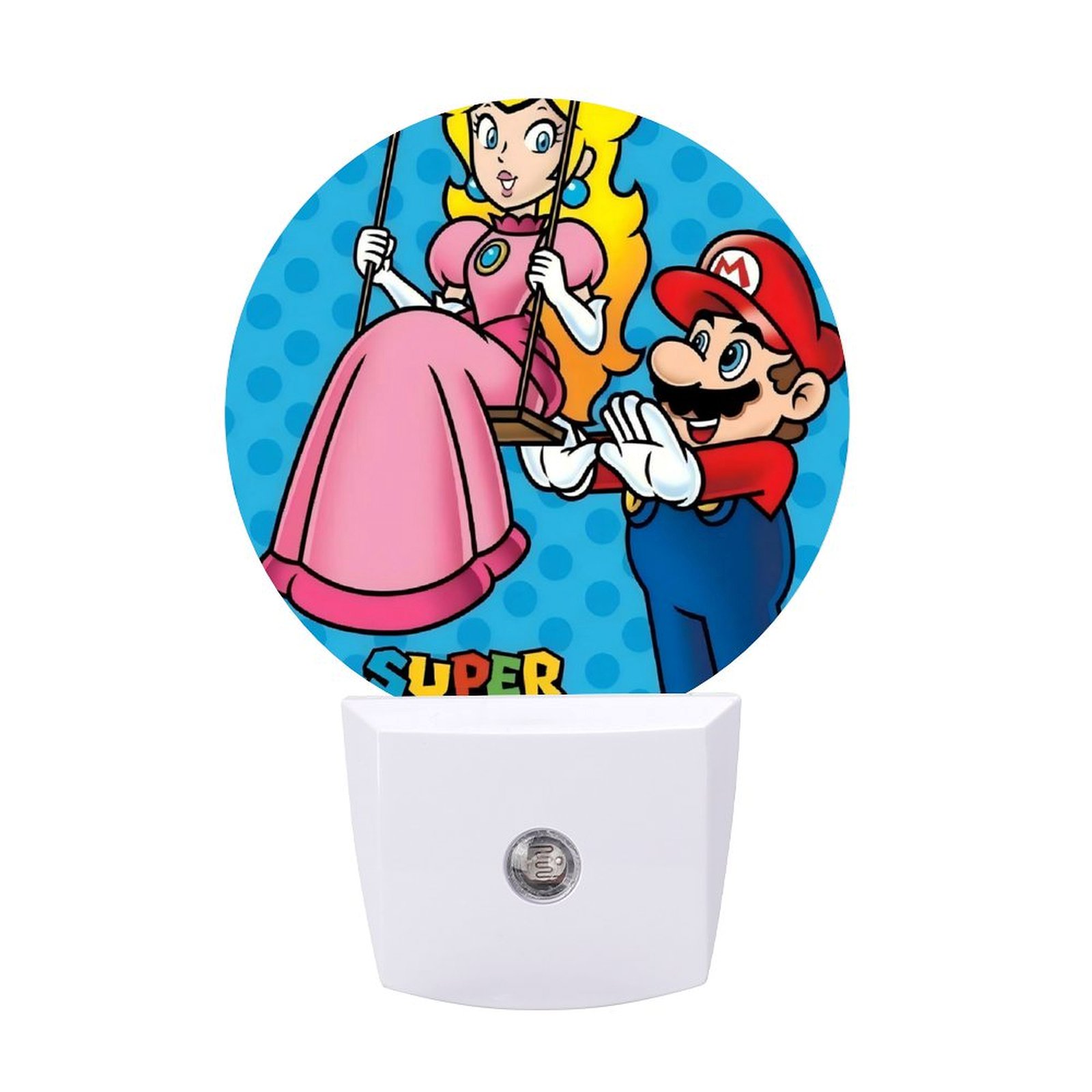 Super Mario Princess Peach Cute children's night light plug-in night ...