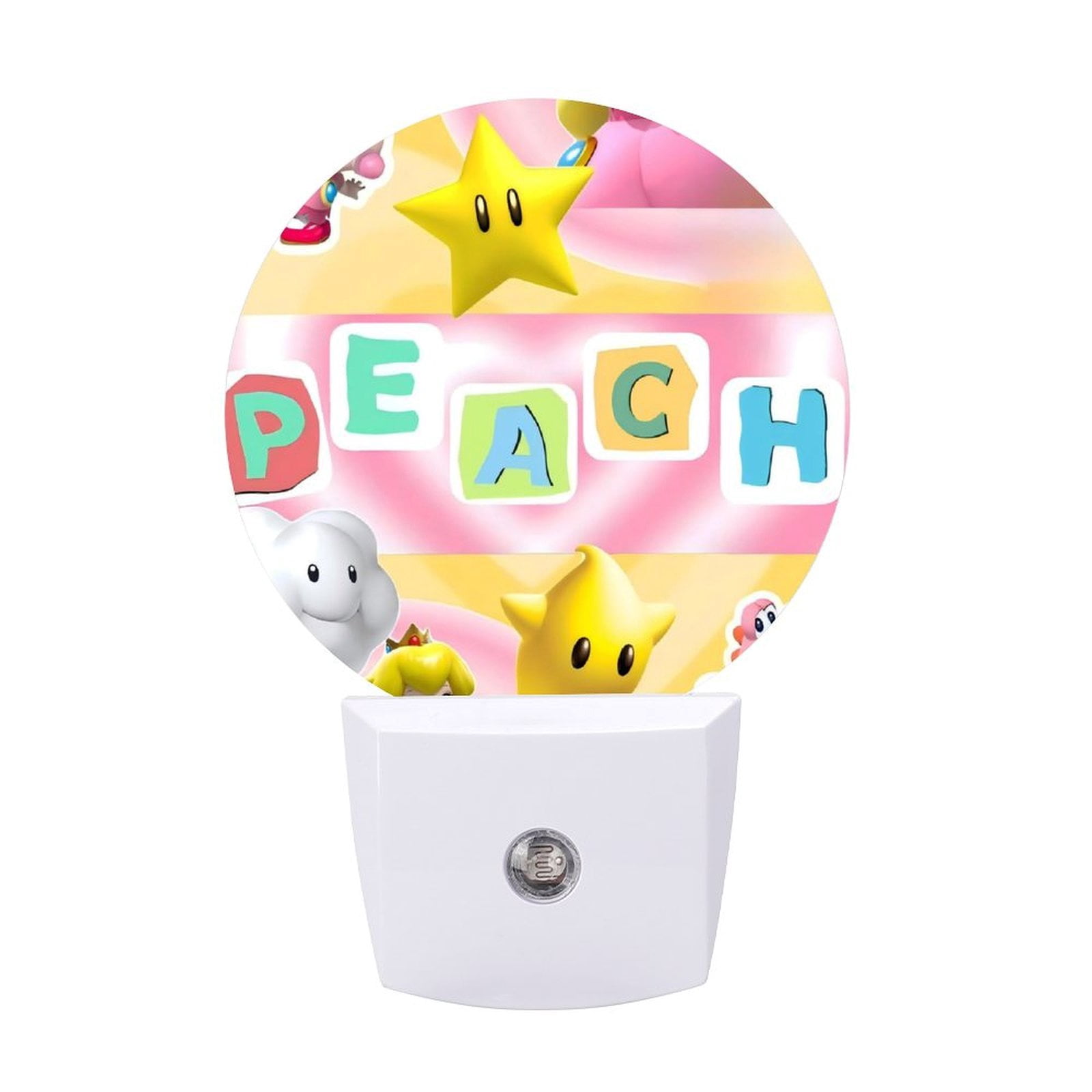 Super Mario Princess Peach Cute children's night light plug-in night ...