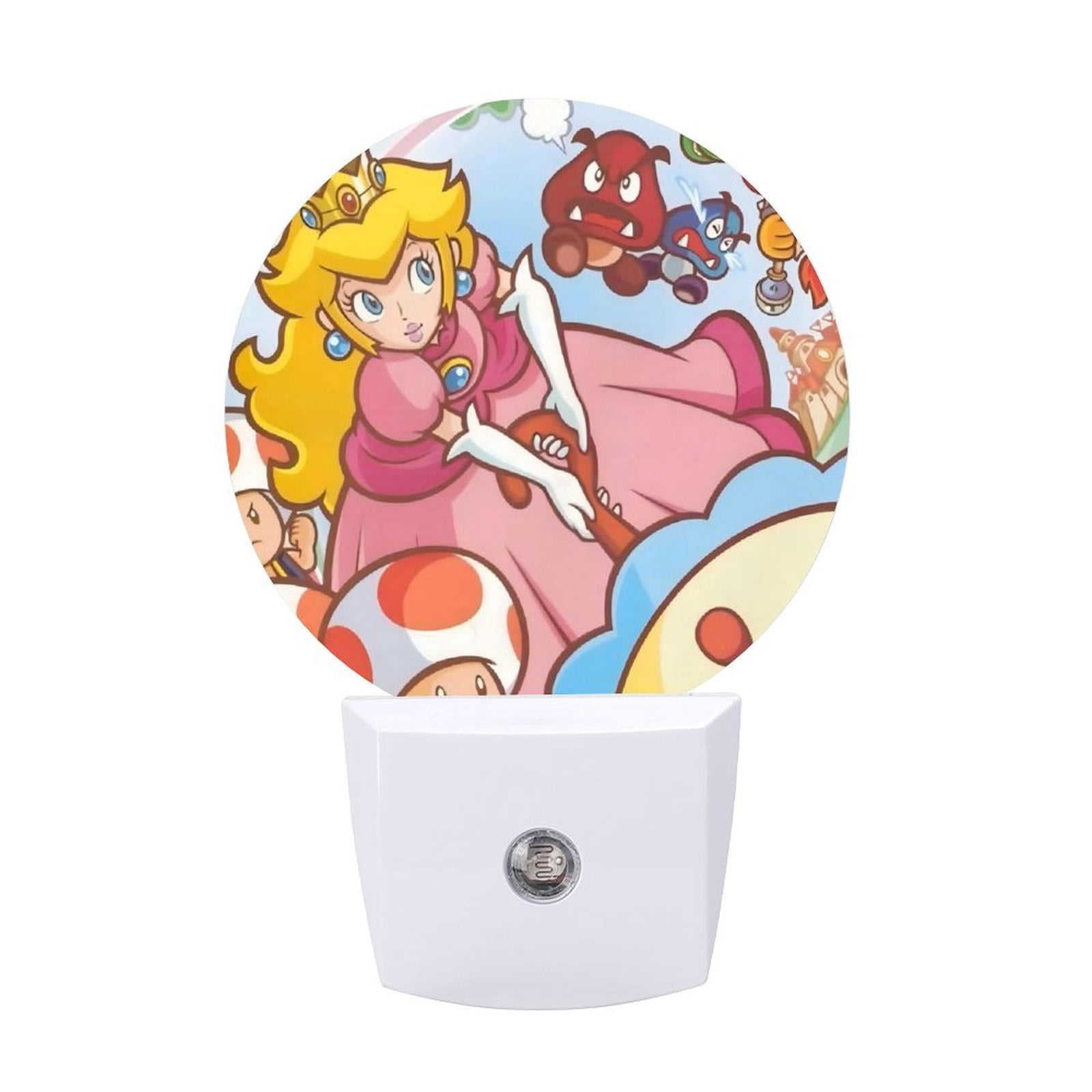 Super Mario Princess Peach Cute children's night light plug-in night ...