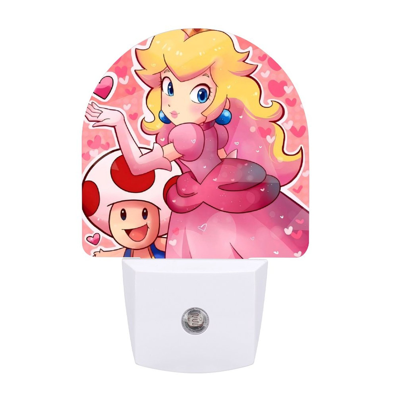 Super Mario Princess Peach Cute children's night light plug-in night ...