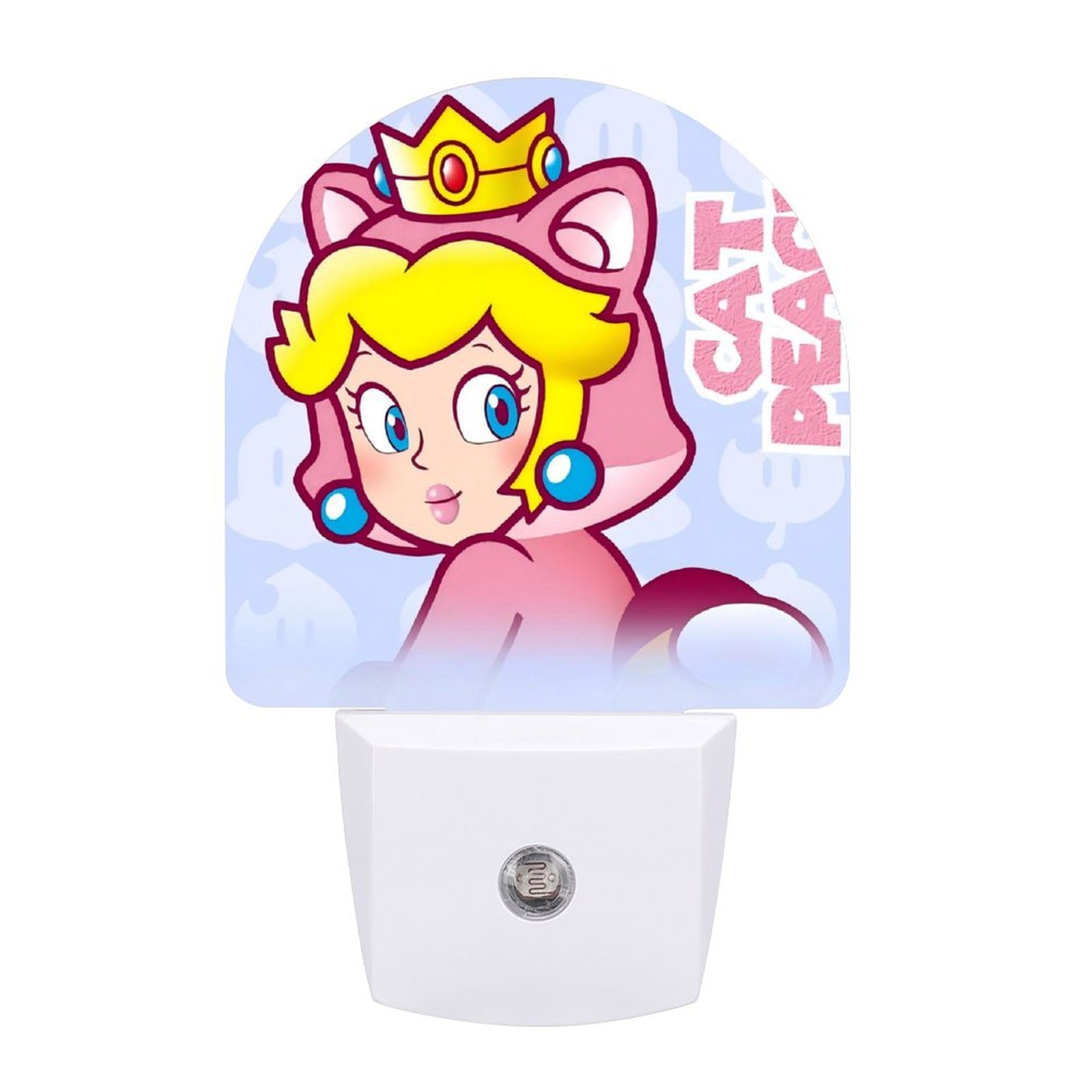 Super Mario Princess Peach Cute children's night light plug-in night ...