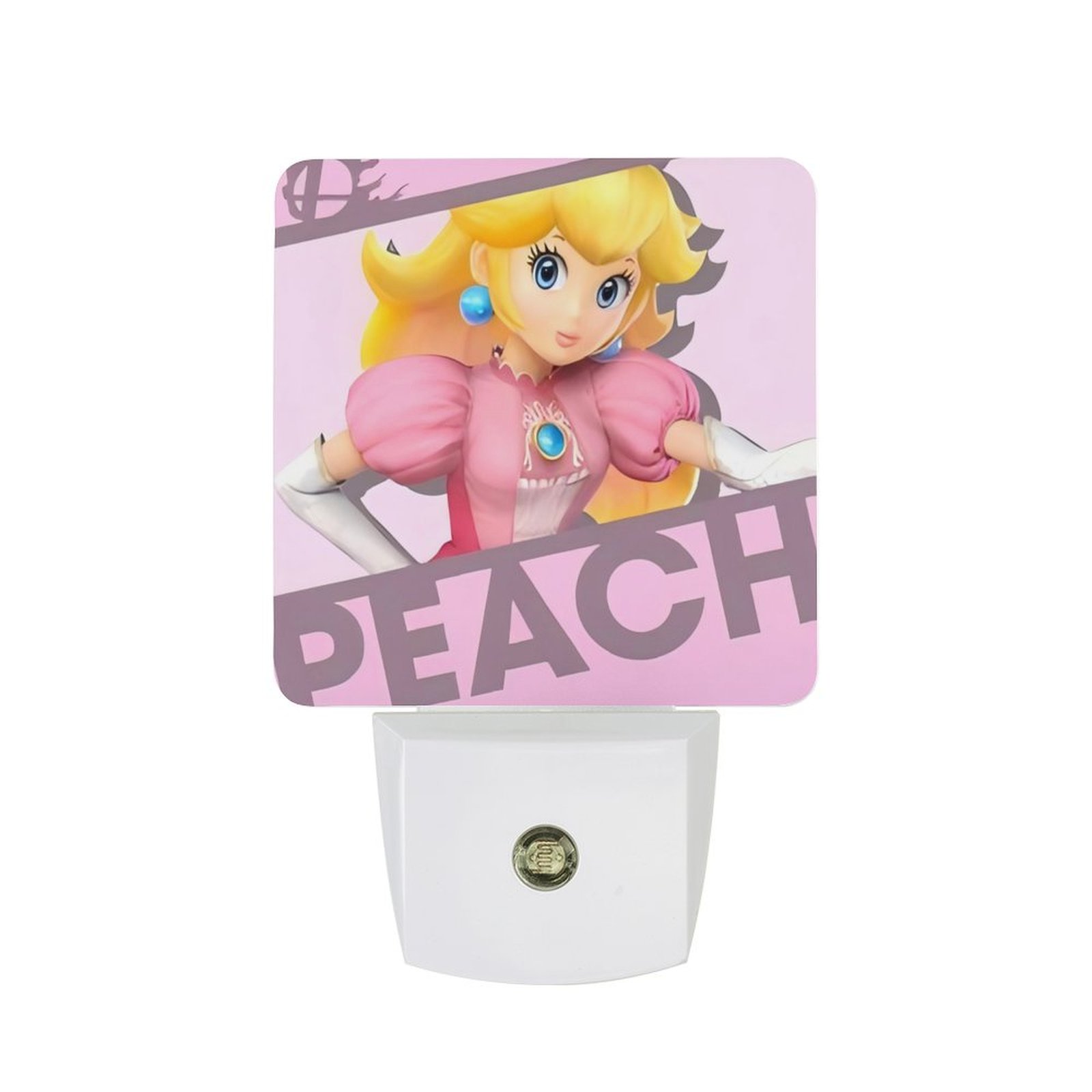 Super Mario Princess Peach Cute children's night light plug-in night ...