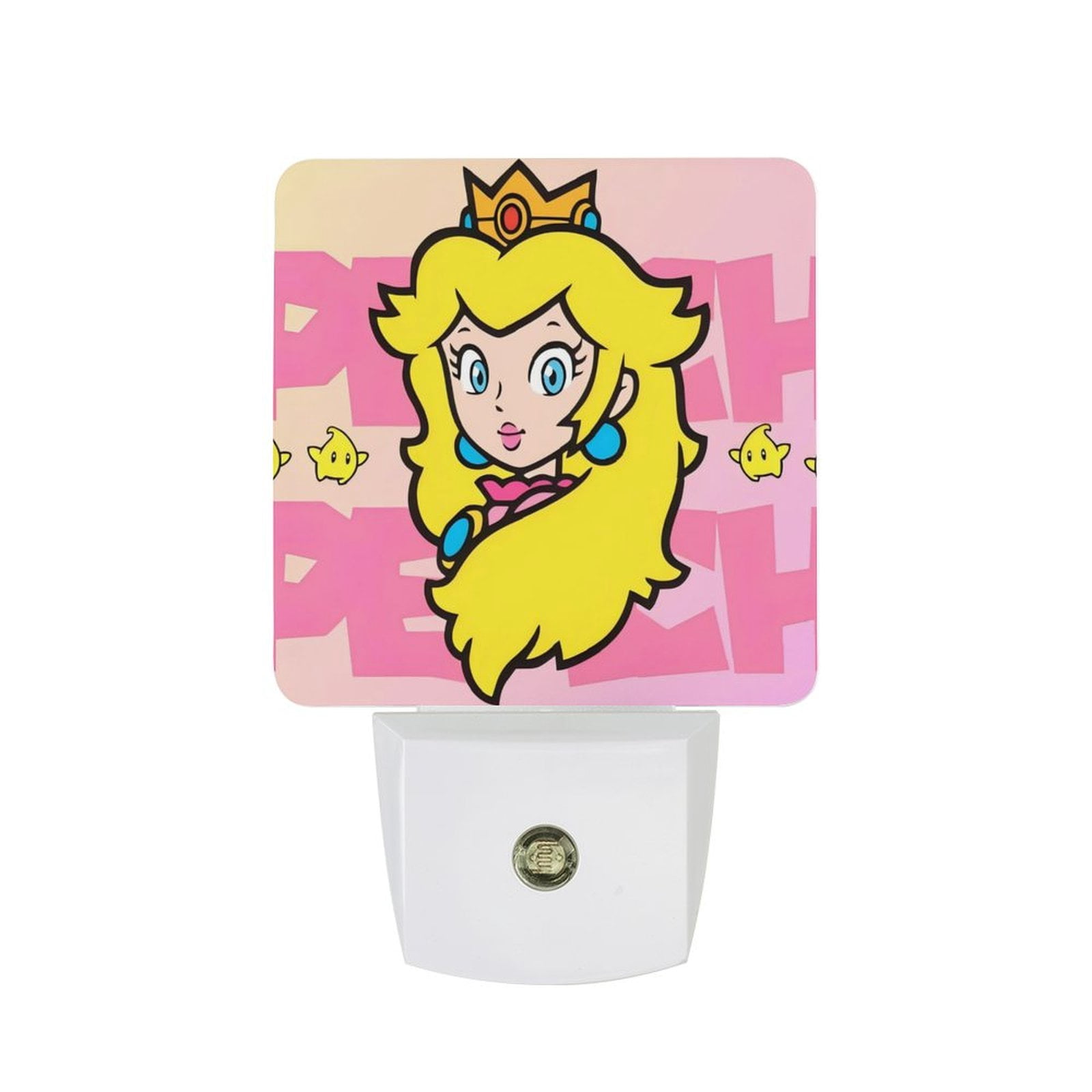 Super Mario Princess Peach Cute children's night light plug-in night ...