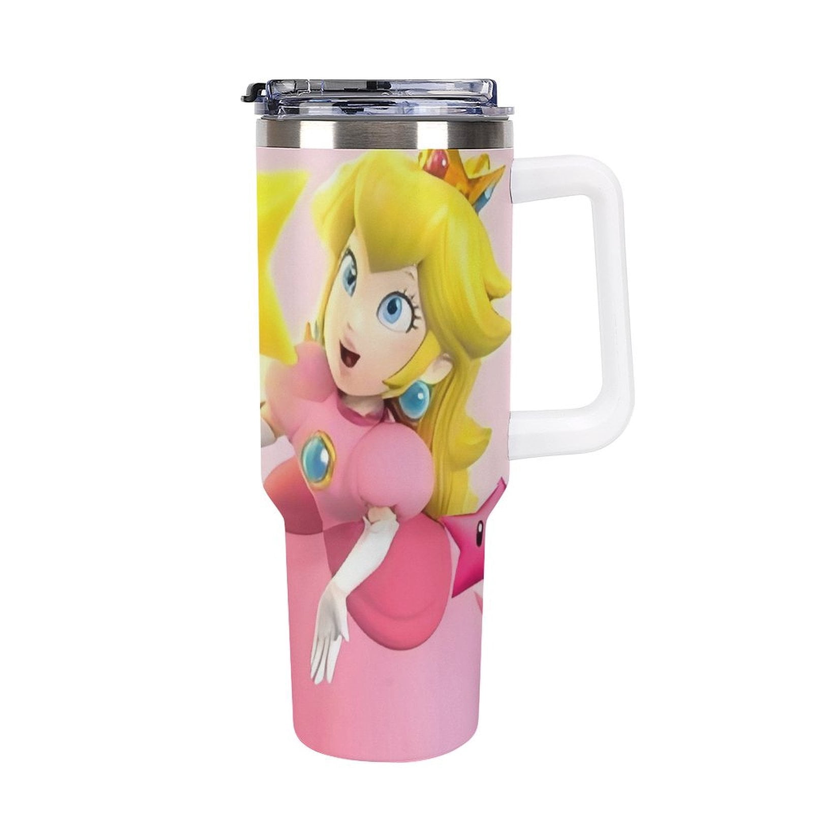 Super Mario Princess Peach Leak-proof large-capacity car cup with ...