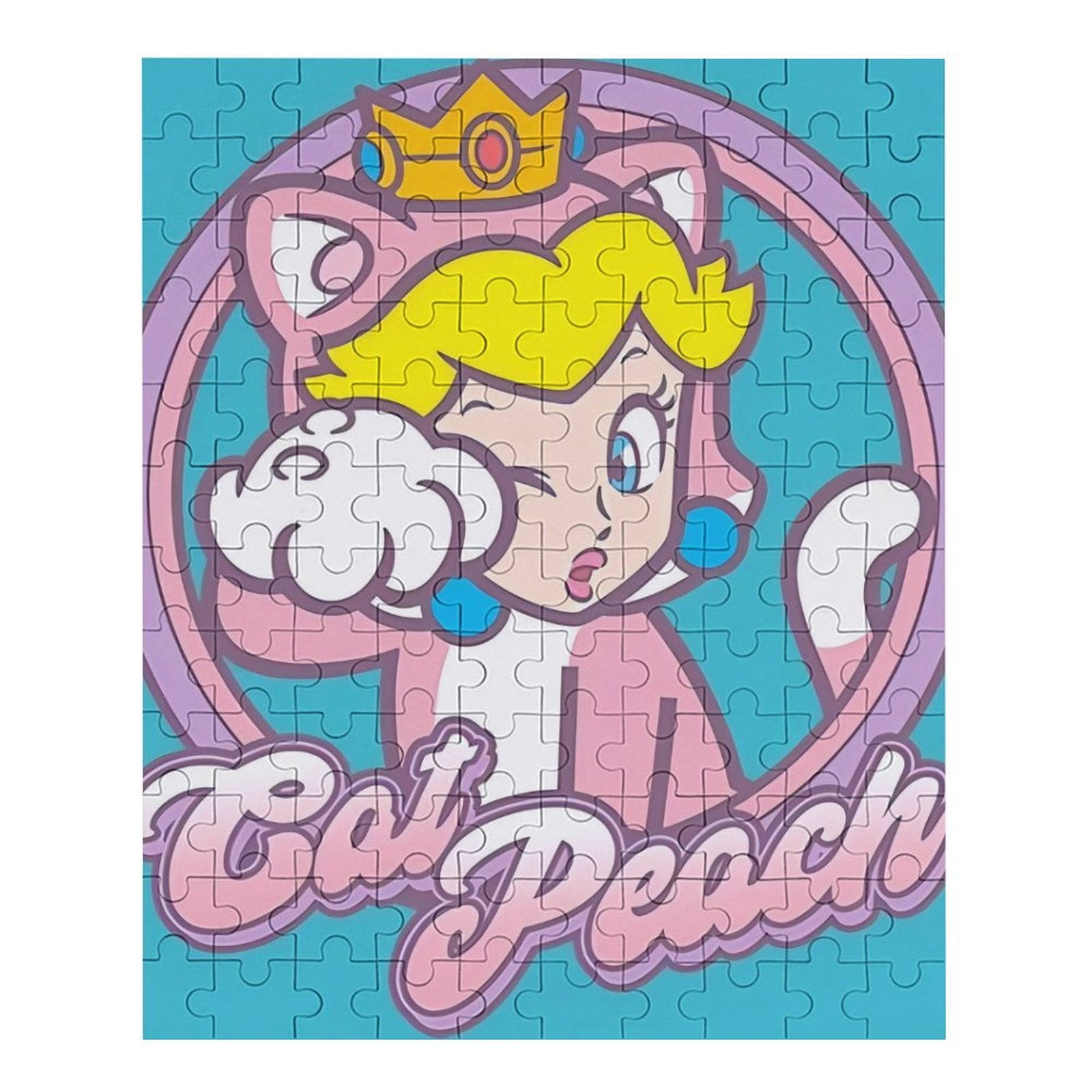 Super Mario Princess Peach Puzzles for Kids Interactive Brain Teasers ...