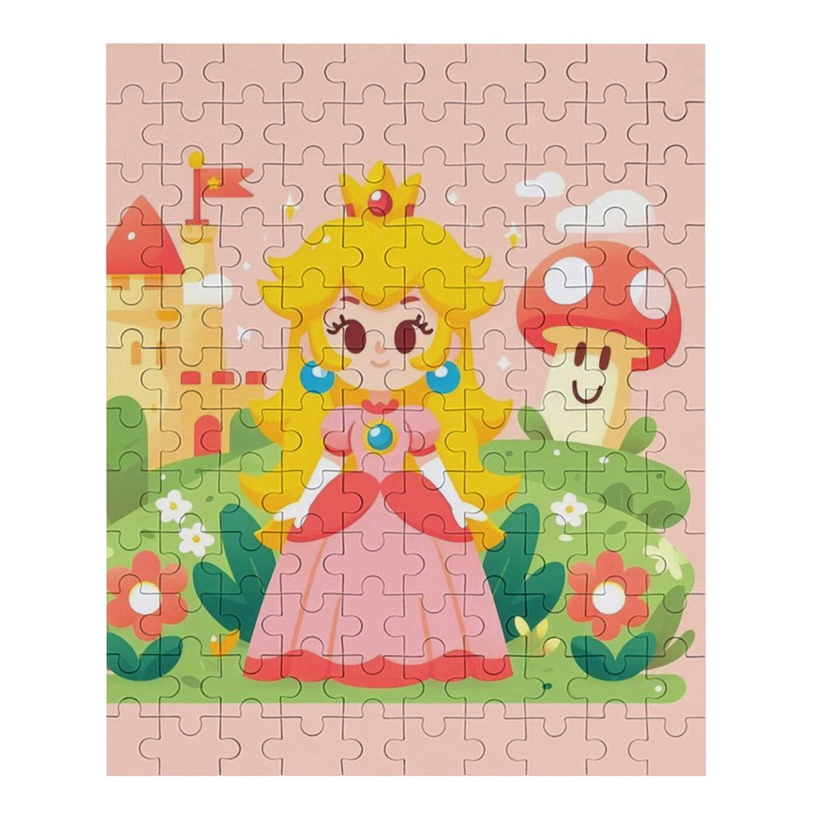 Super Mario Princess Peach Puzzles for Kids Interactive Brain Teasers ...