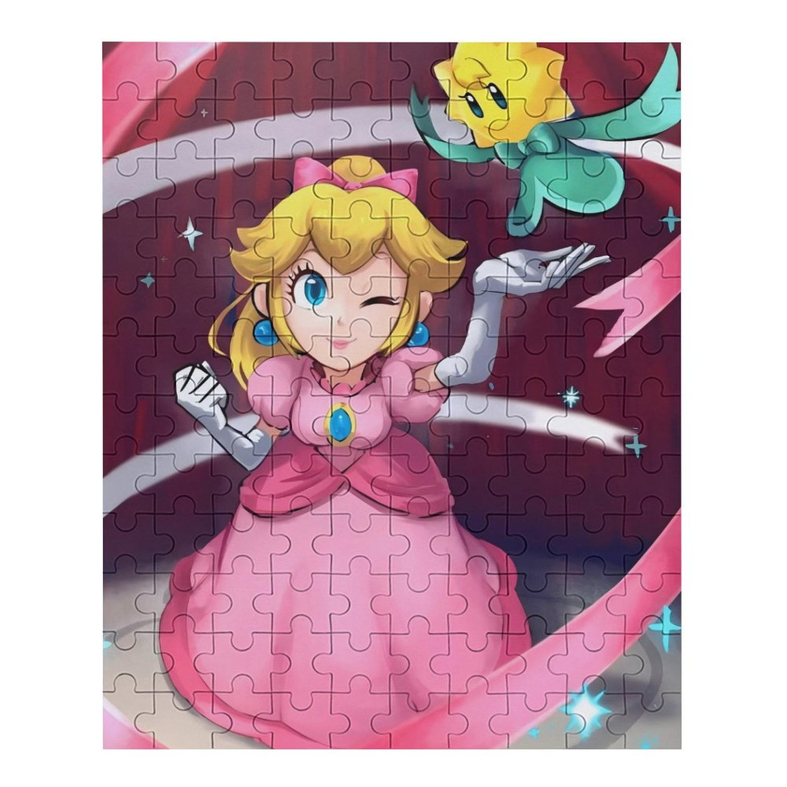 Super Mario Princess Peach Puzzles for Kids Interactive Brain Teasers ...