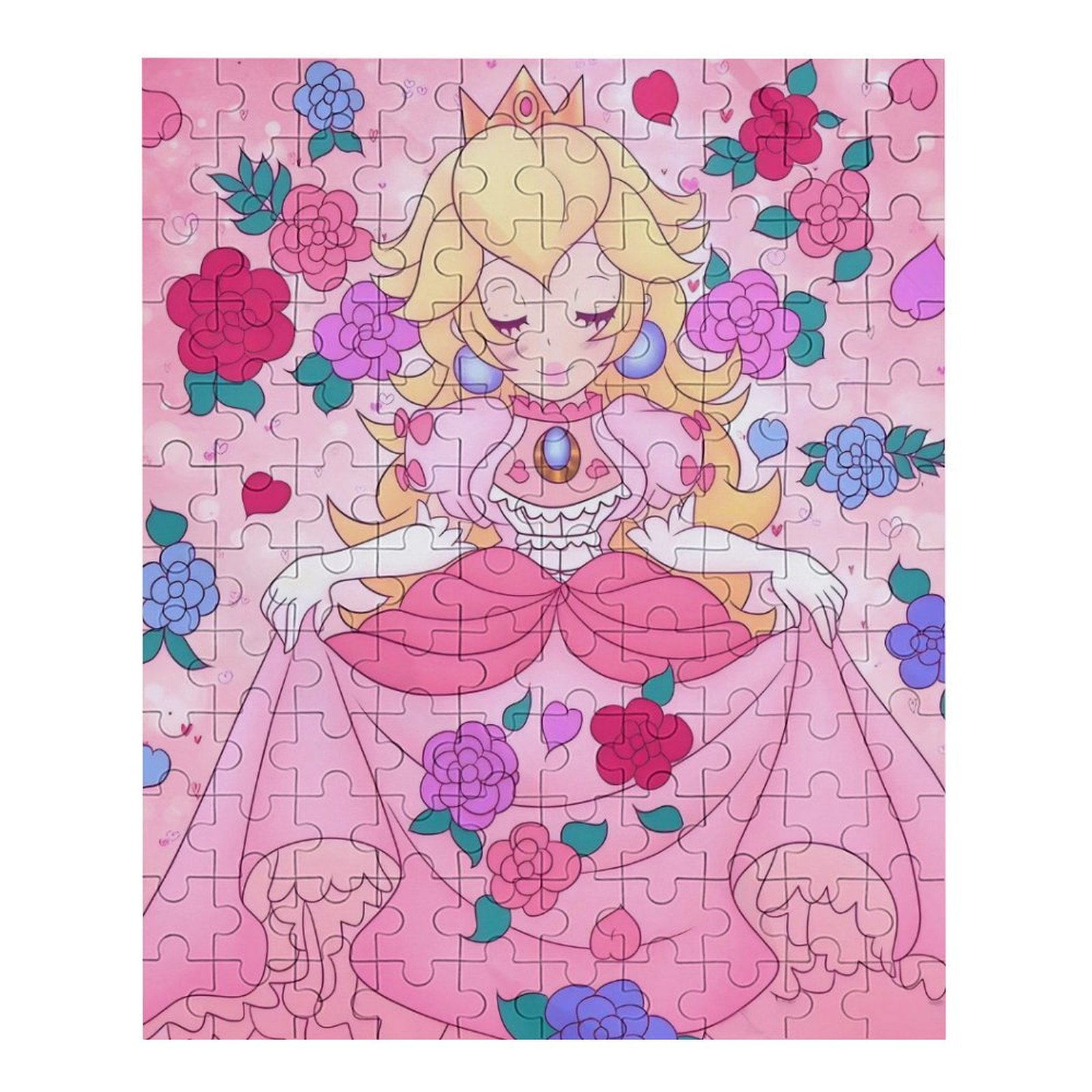 Super Mario Princess Peach Puzzles for Kids Interactive Brain Teasers ...