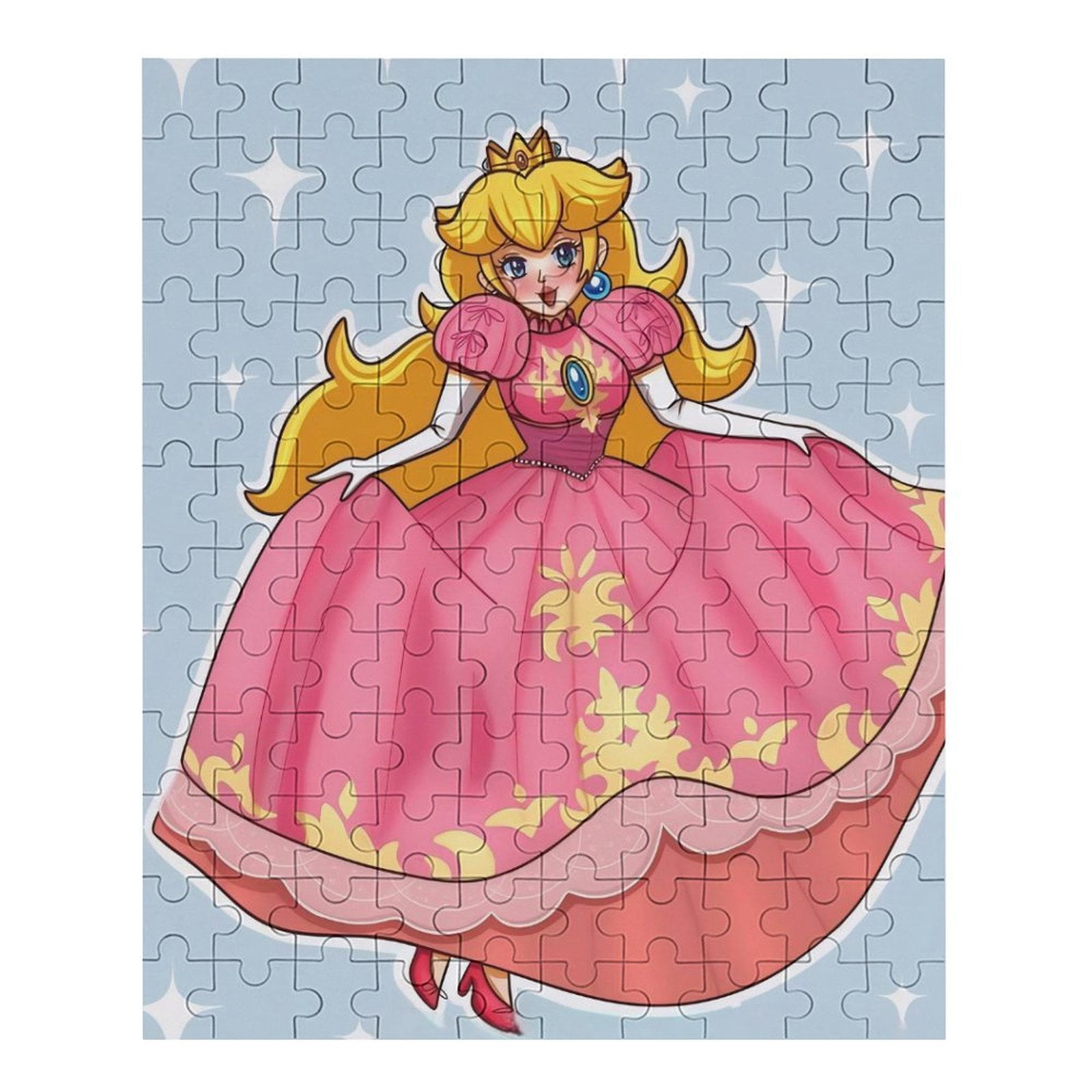 Super Mario Princess Peach Puzzles for Kids Interactive Brain Teasers ...