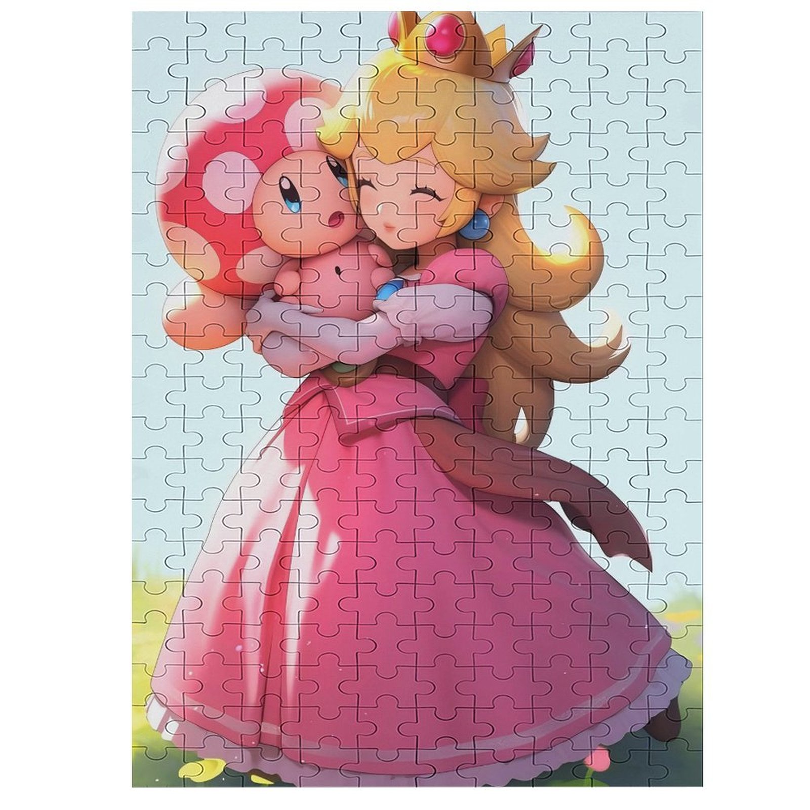 Super Mario Princess Peach Puzzles for Kids Interactive Brain Teasers ...