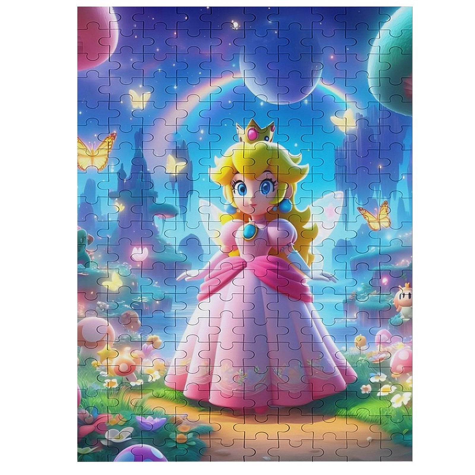 Super Mario Princess Peach Puzzles for Kids Interactive Brain Teasers ...