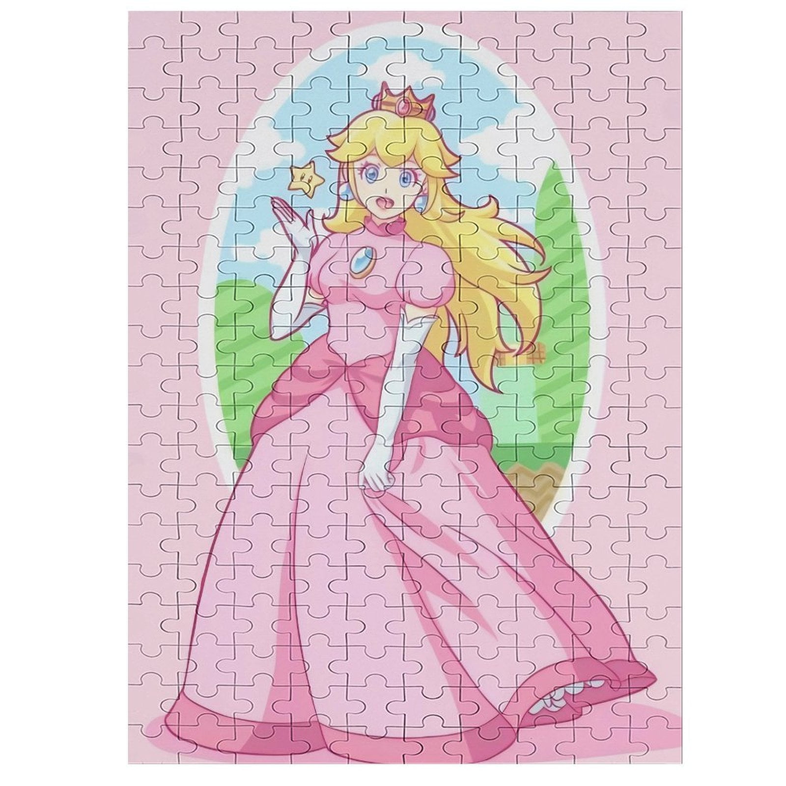 Super Mario Princess Peach Puzzles for Kids Interactive Brain Teasers ...