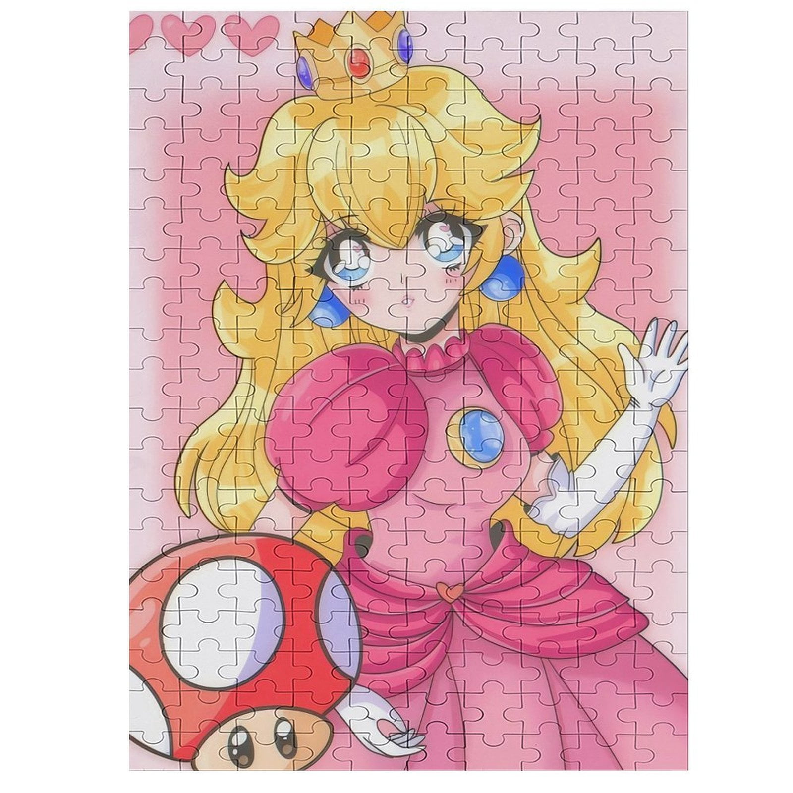 Super Mario Princess Peach Puzzles for Kids Interactive Brain Teasers ...