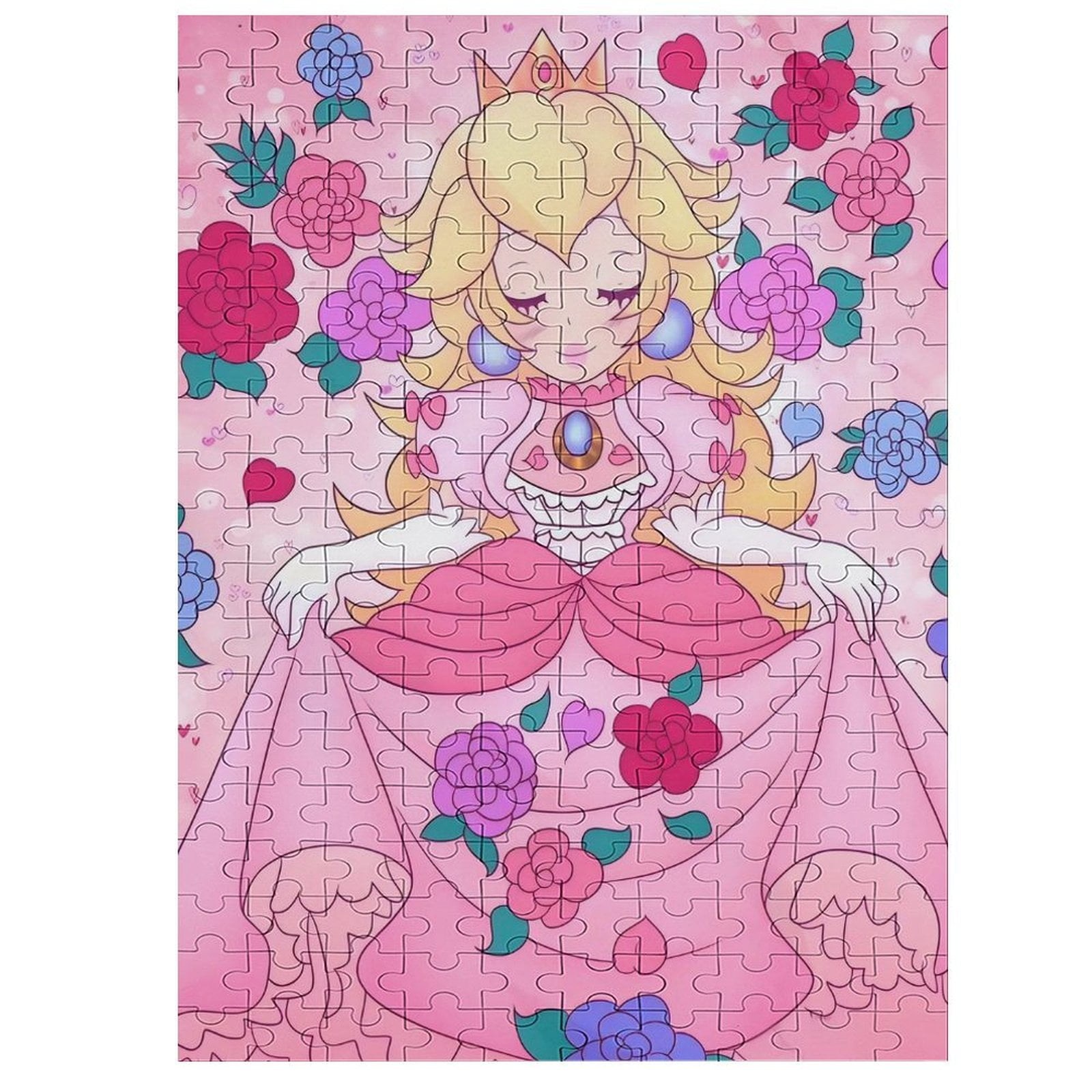 Super Mario Princess Peach Puzzles for Kids Interactive Brain Teasers ...