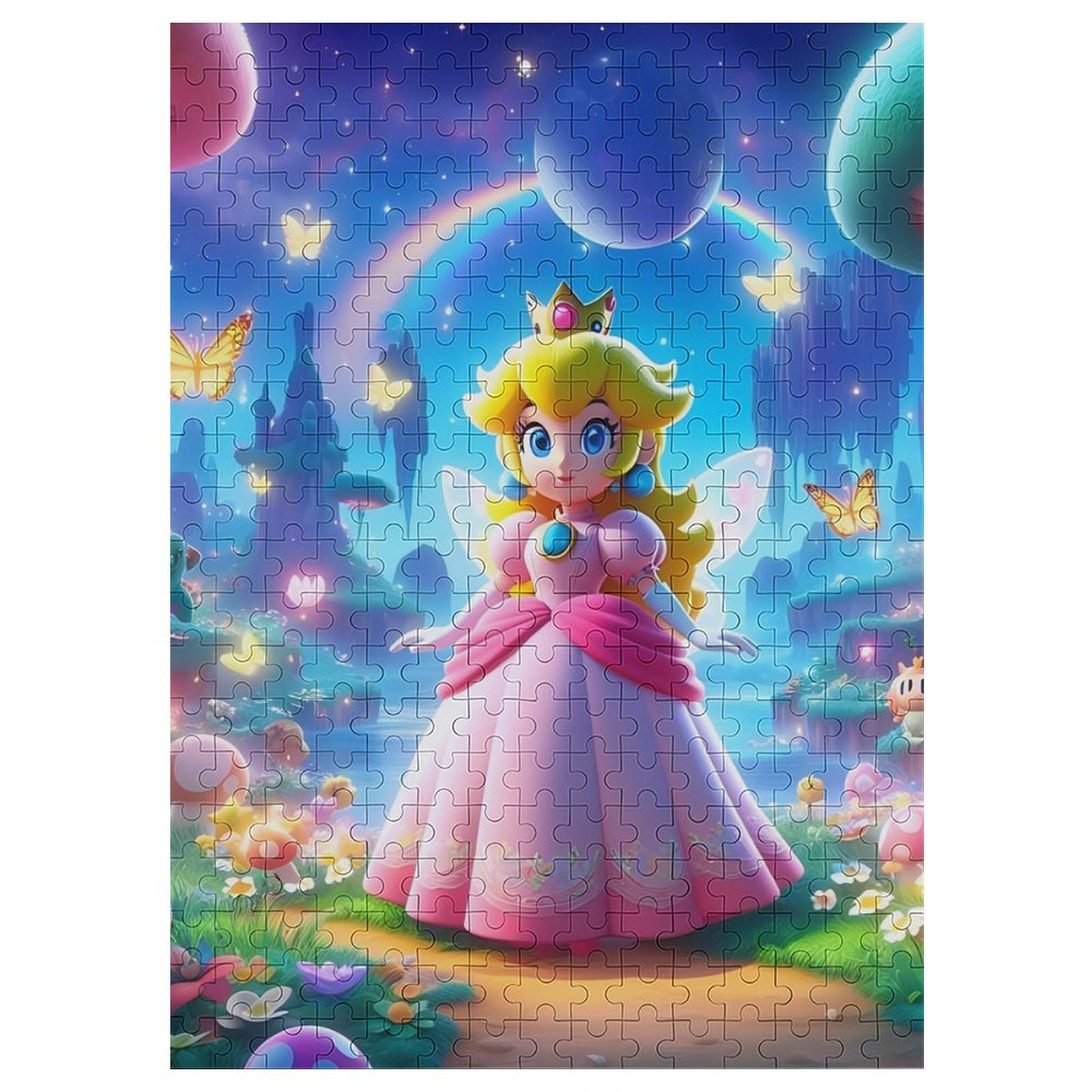 Super Mario Princess Peach Puzzles for Kids Interactive Brain Teasers ...
