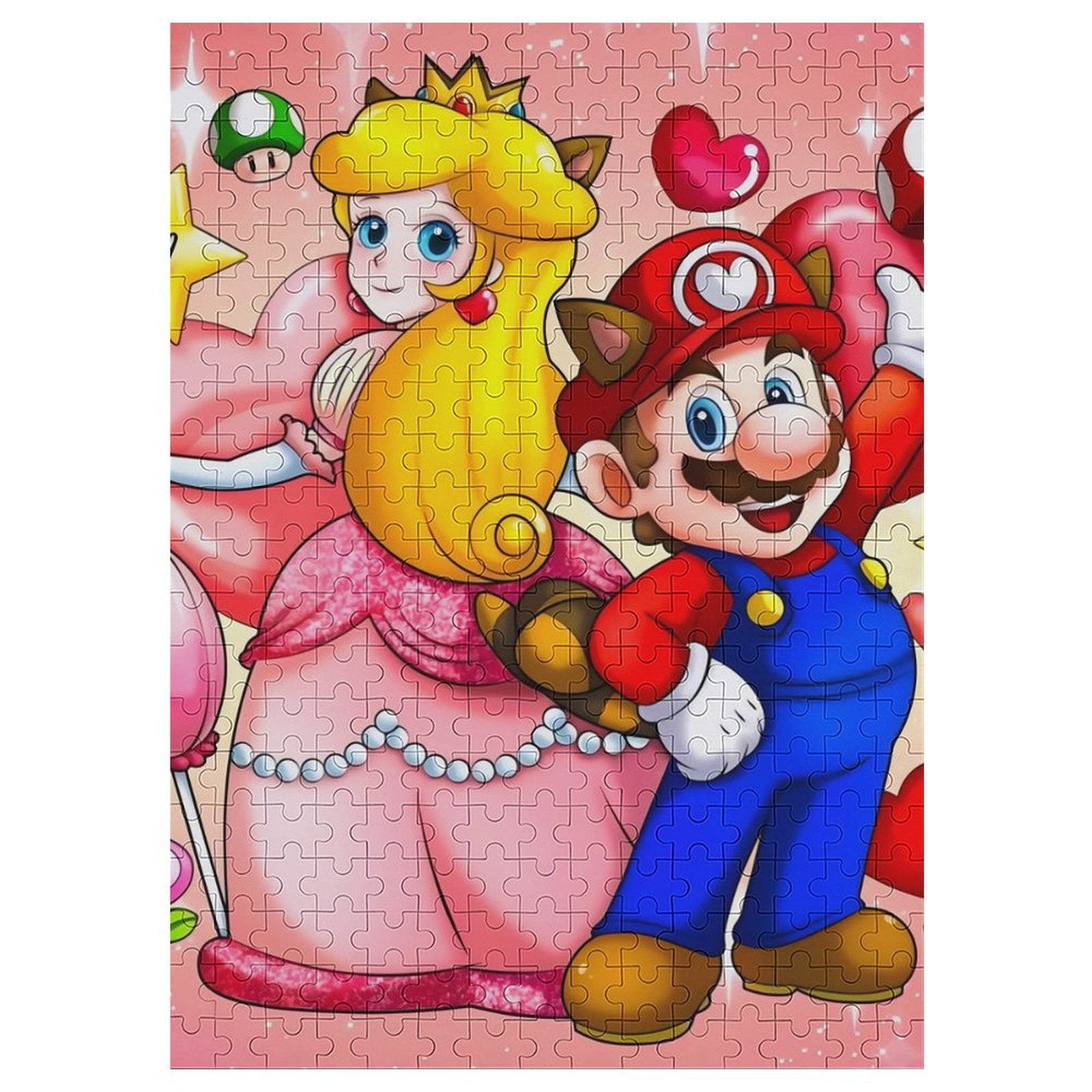 Super Mario Princess Peach Puzzles for Kids Interactive Brain Teasers ...