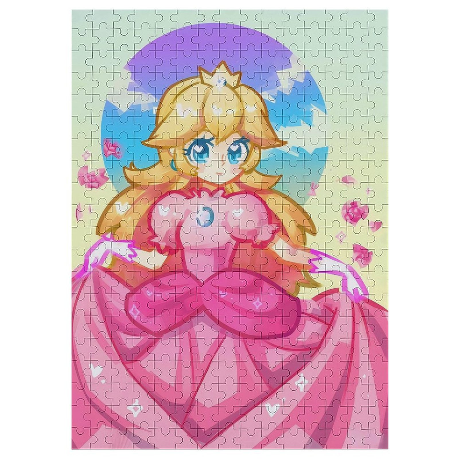 Super Mario Princess Peach Puzzles for Kids Interactive Brain Teasers ...