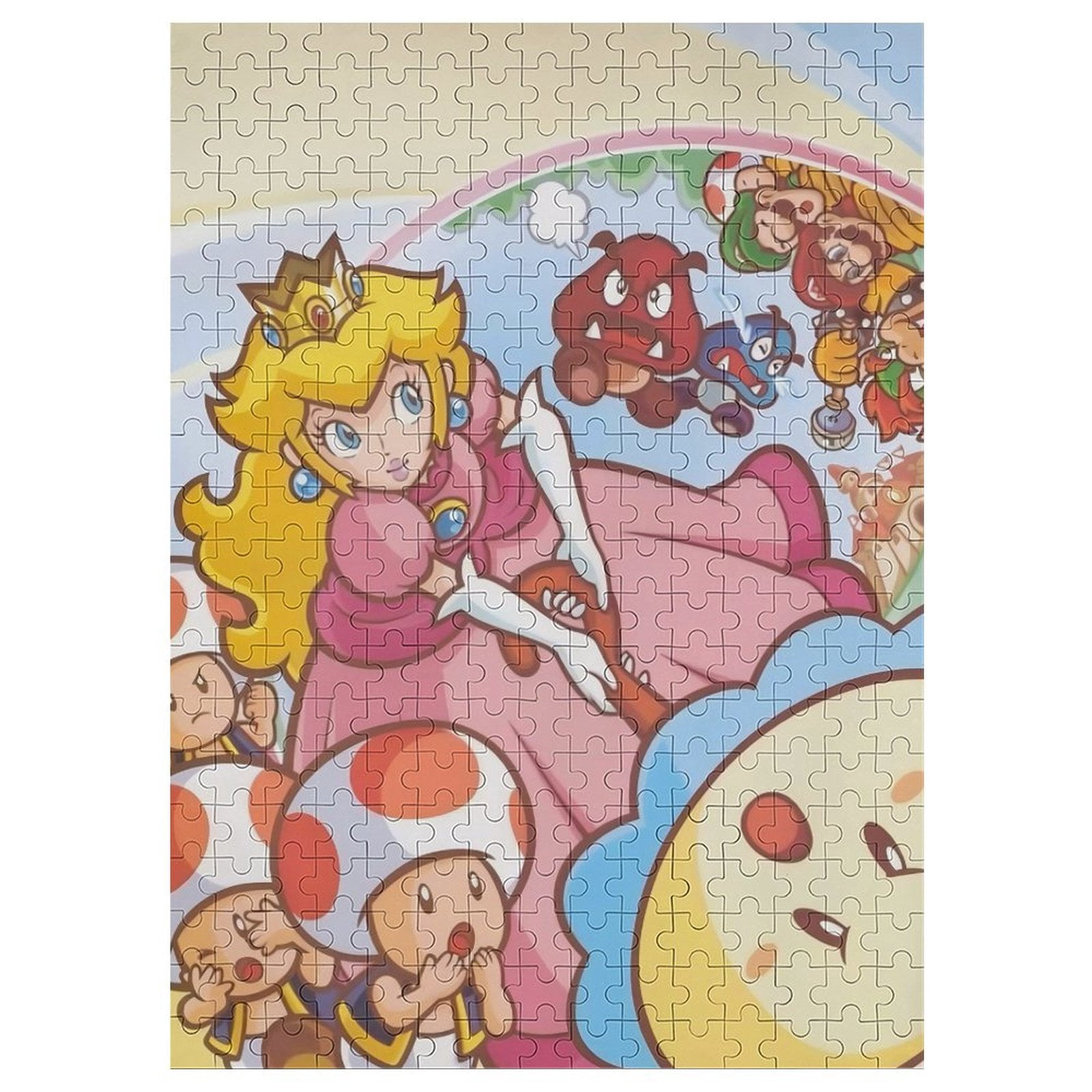 Super Mario Princess Peach Puzzles for Kids Interactive Brain Teasers ...