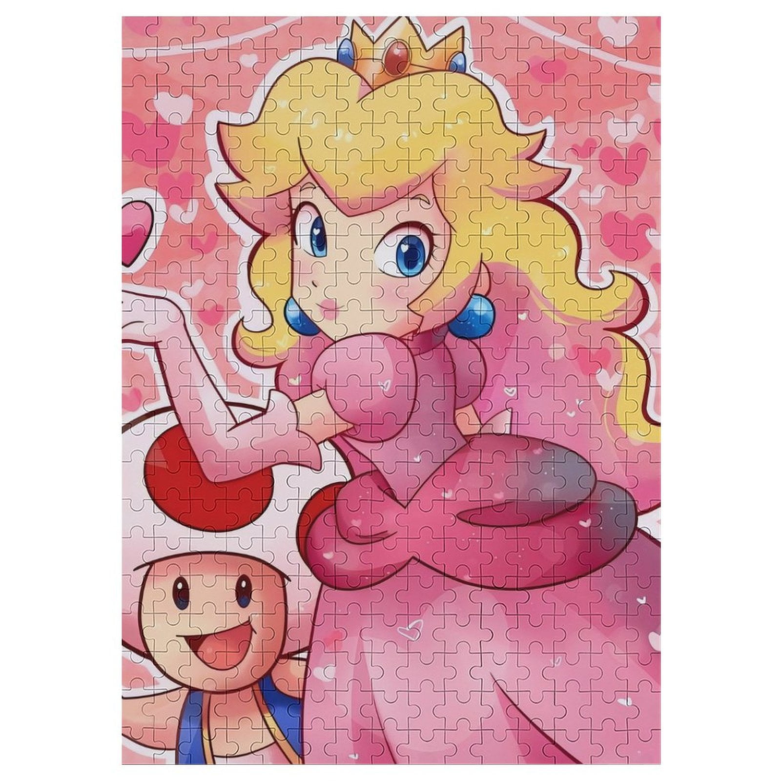 Super Mario Princess Peach Puzzles for Kids Interactive Brain Teasers ...