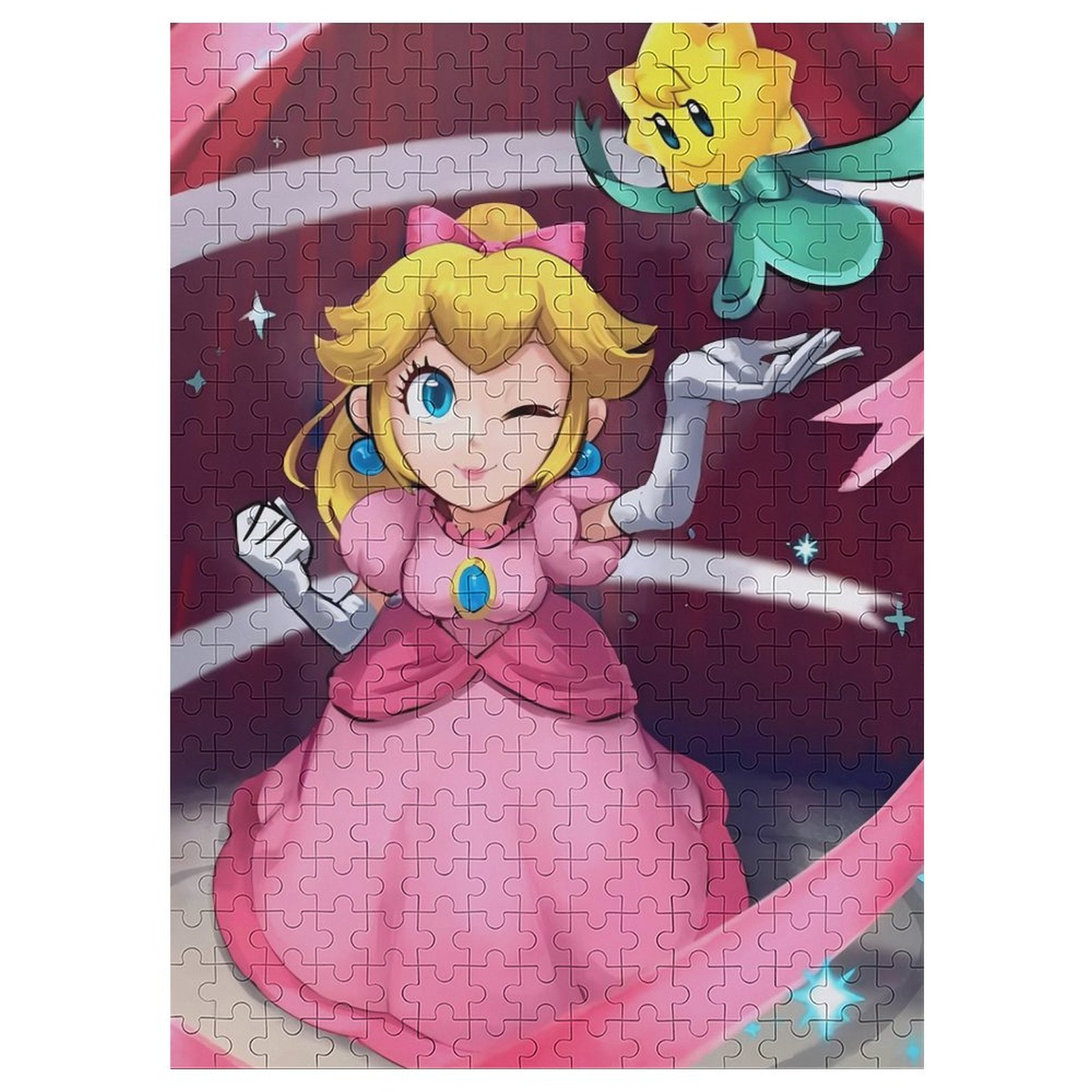 Super Mario Princess Peach Puzzles for Kids Interactive Brain Teasers ...