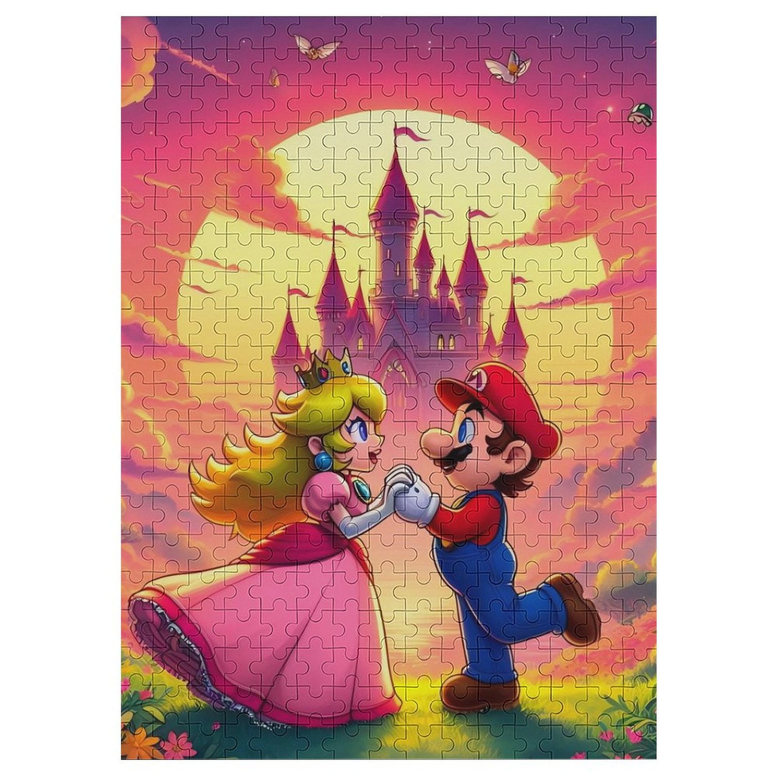 Super Mario Princess Peach Puzzles for Kids Interactive Brain Teasers ...