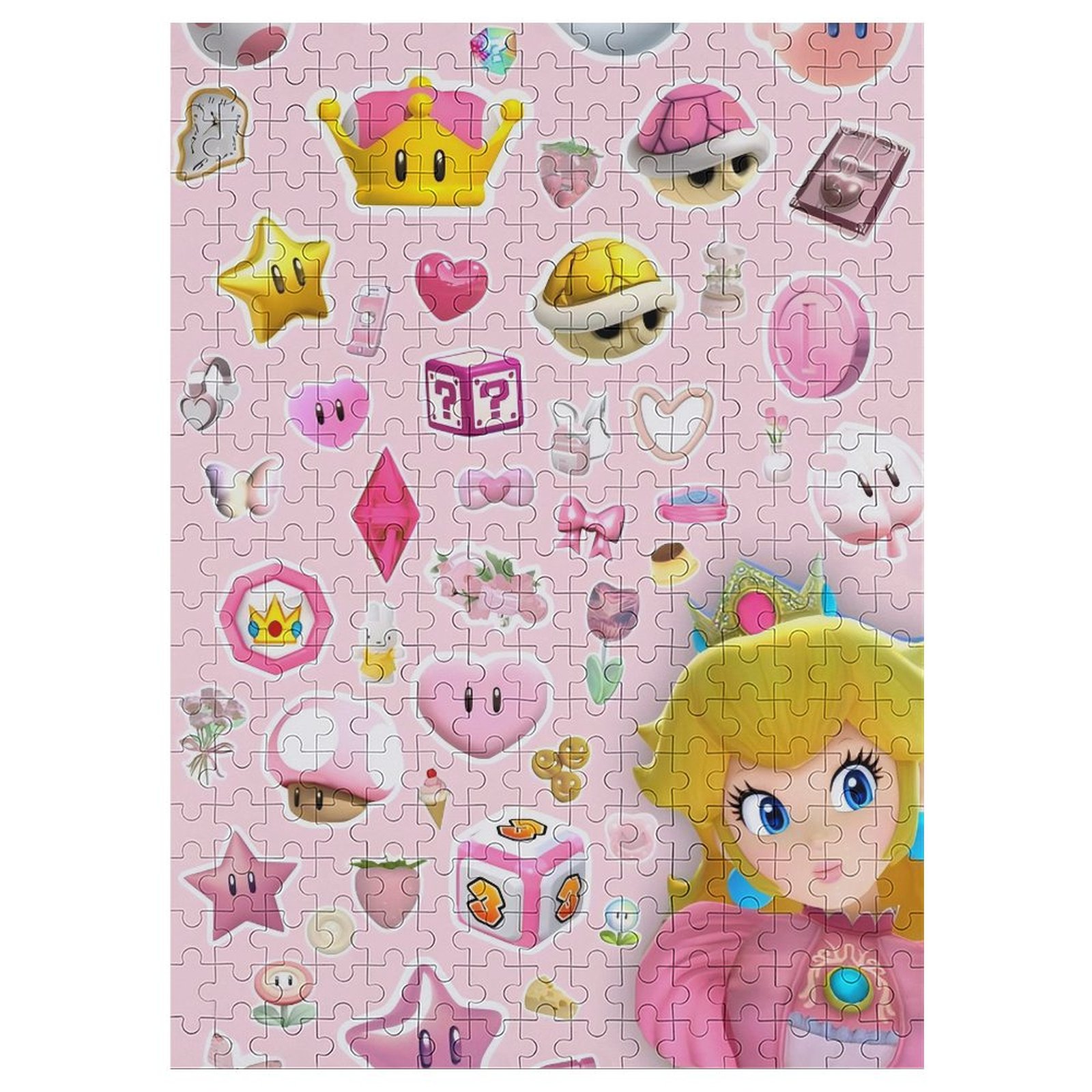 Super Mario Princess Peach Puzzles for Kids Interactive Brain Teasers ...