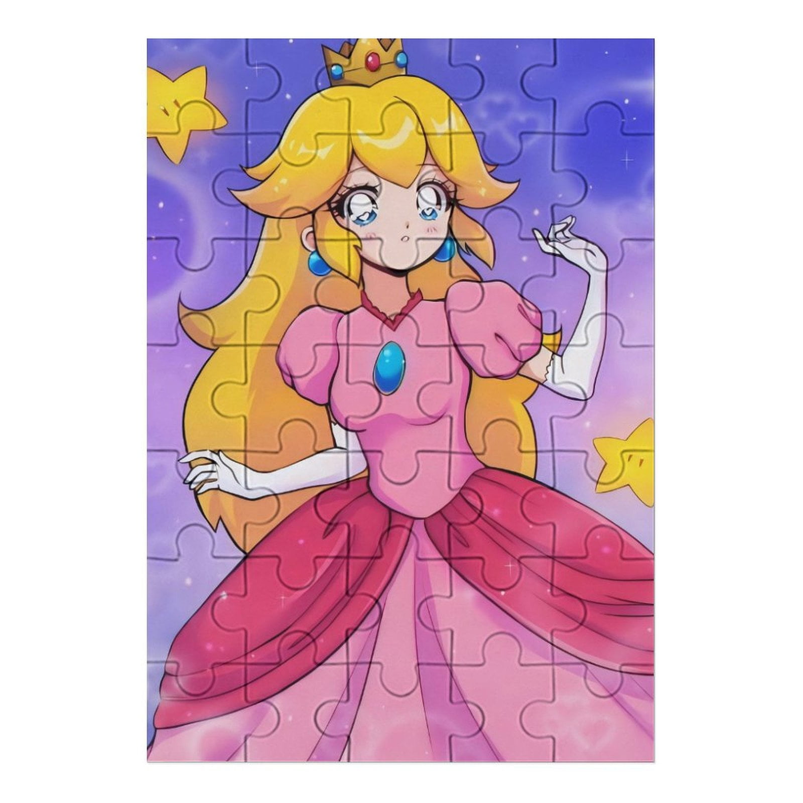 Super Mario Princess Peach Puzzles for Kids Interactive Brain Teasers ...