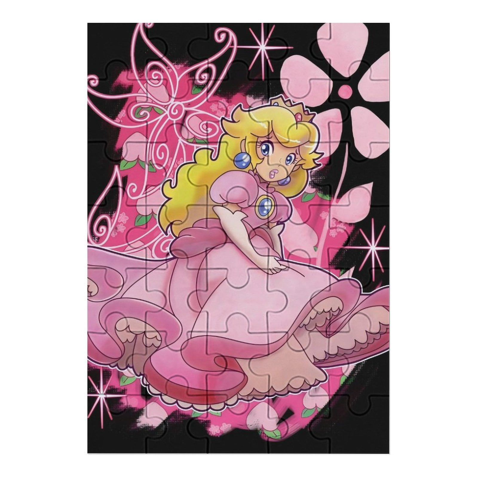 Super Mario Princess Peach Puzzles for Kids Interactive Brain Teasers ...