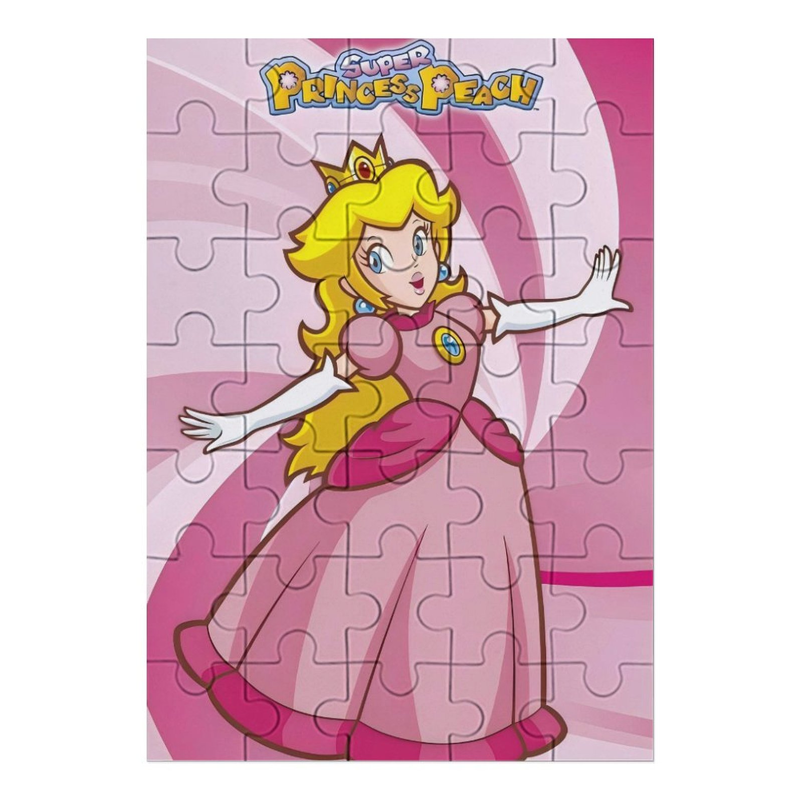 Super Mario Princess Peach Puzzles for Kids Interactive Brain Teasers ...